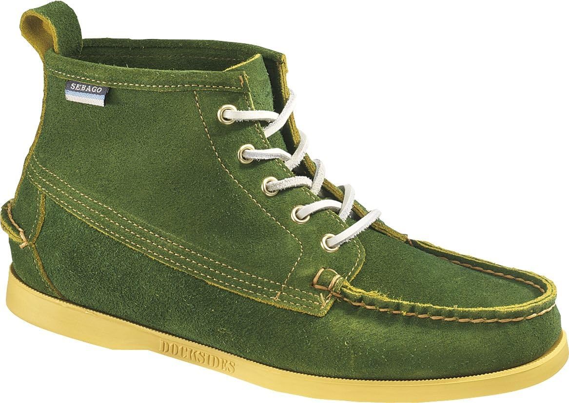 Amazon.com | Sebago Men's Beacon, Green, 9 M US | Chukka