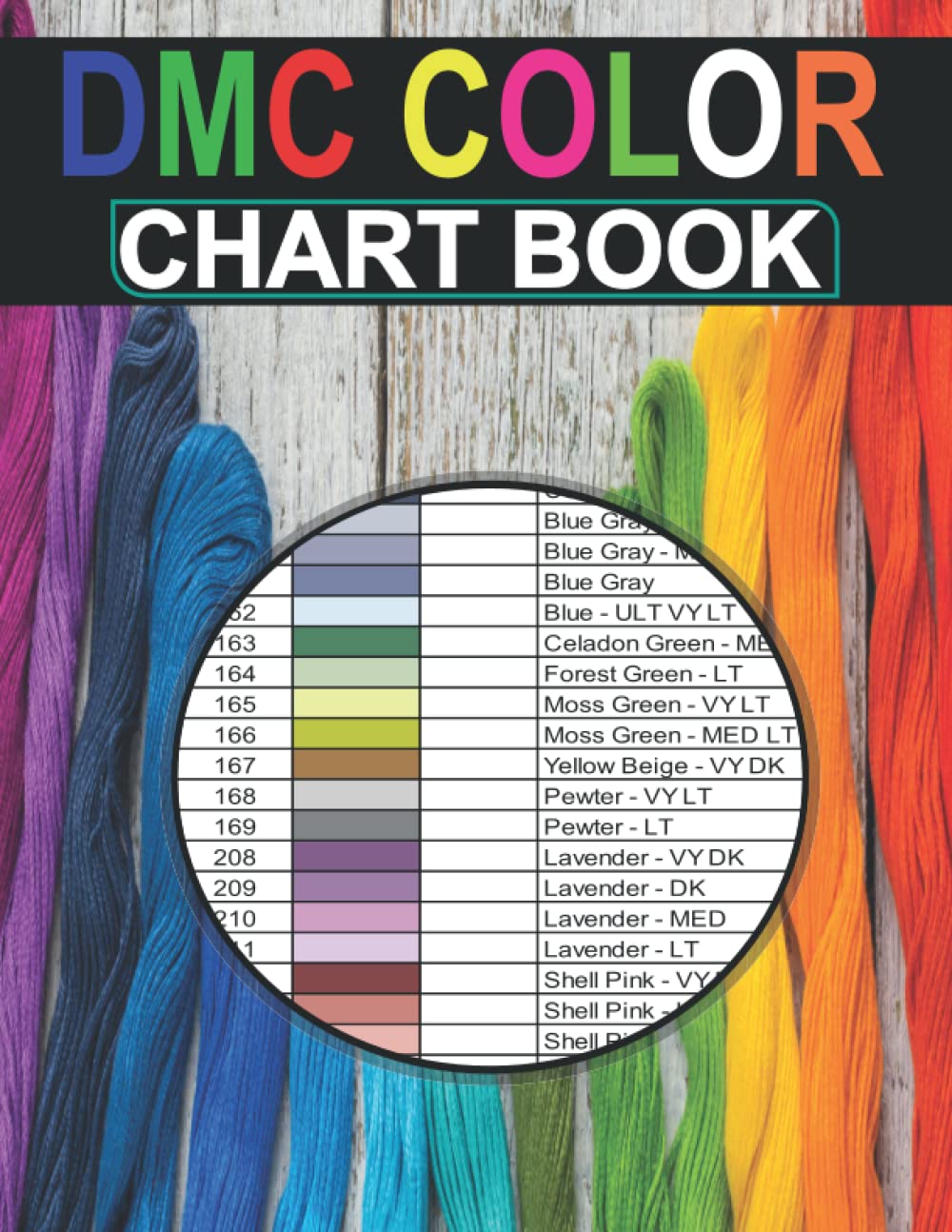 Buy DMC Color Chart Book The Full DMC Threads Colour Shade Chart With