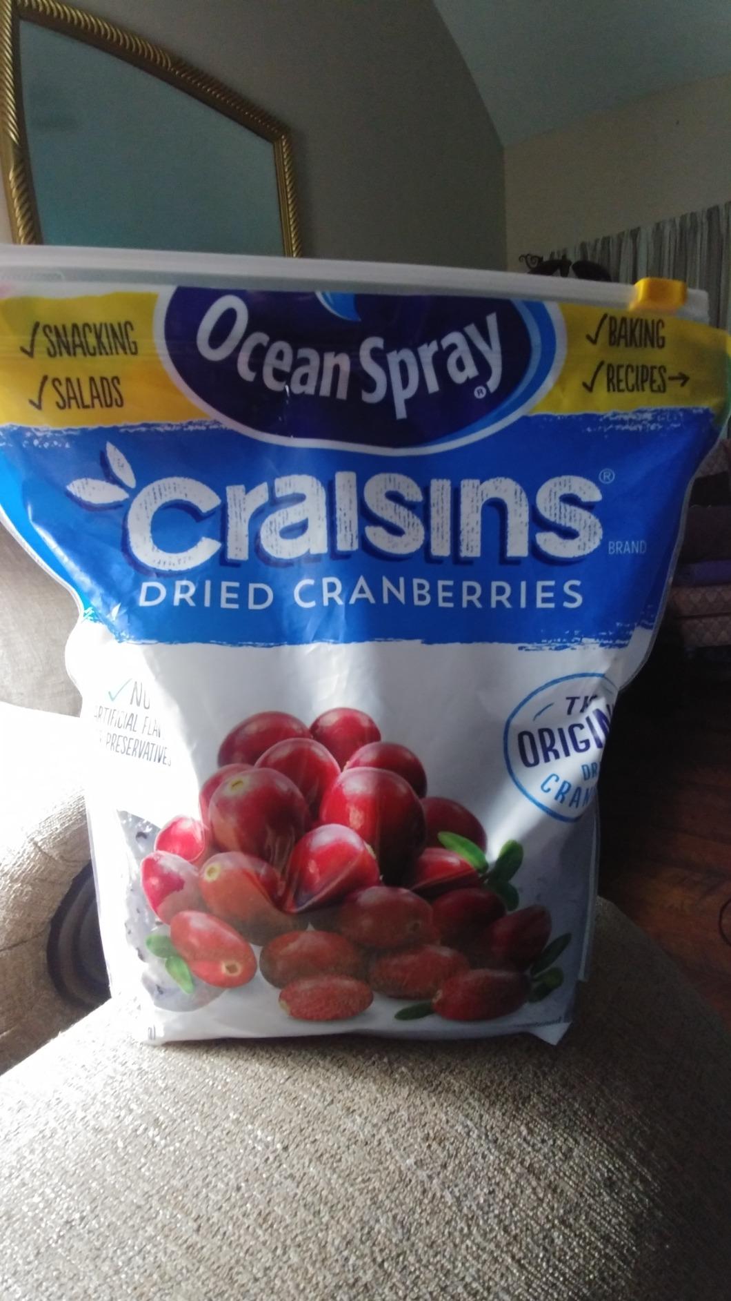 Amazon.com : Ocean Spray Craisins, 48 oz. Bulk Size Craisins, Ocean ...
