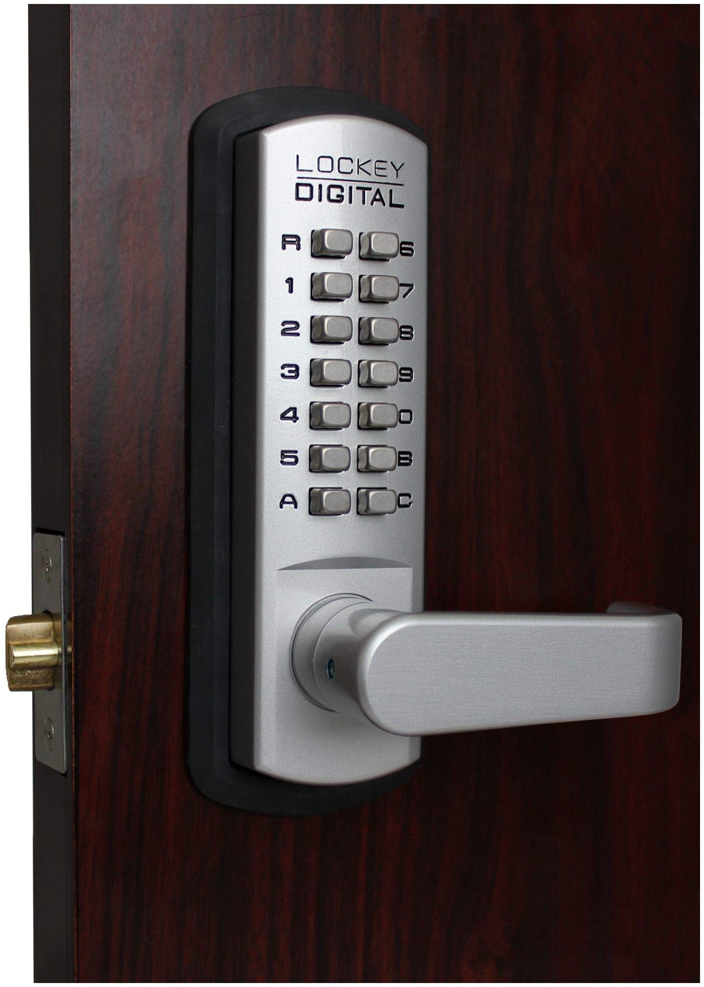 Buy Lockey 3835SCMG Lockey 3835 3000 Series Keyless Entry Single ...