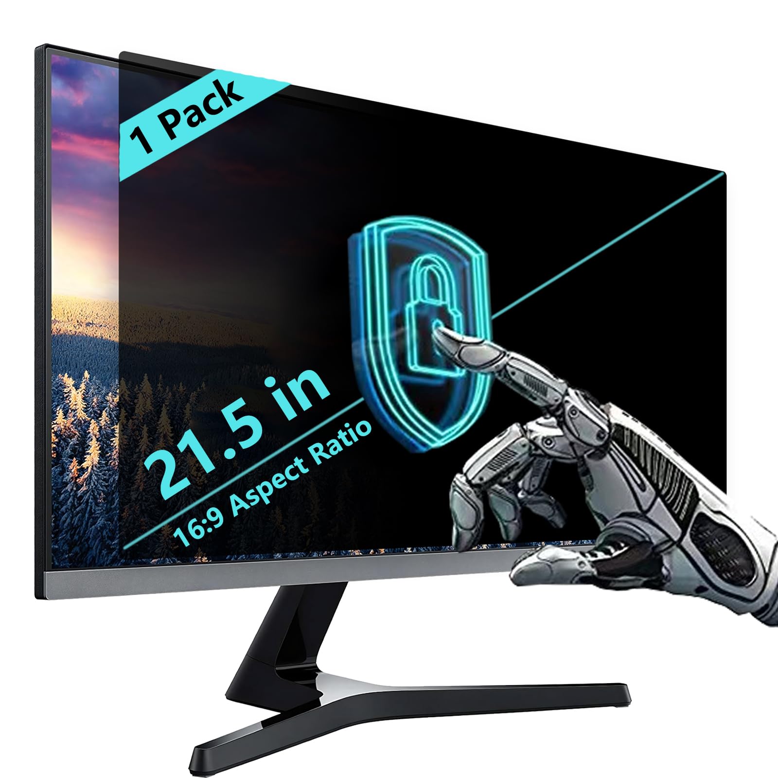 Amazon.com: zurotic 21.5 Inch 16:9 Computer Monitor Privacy Screen ...
