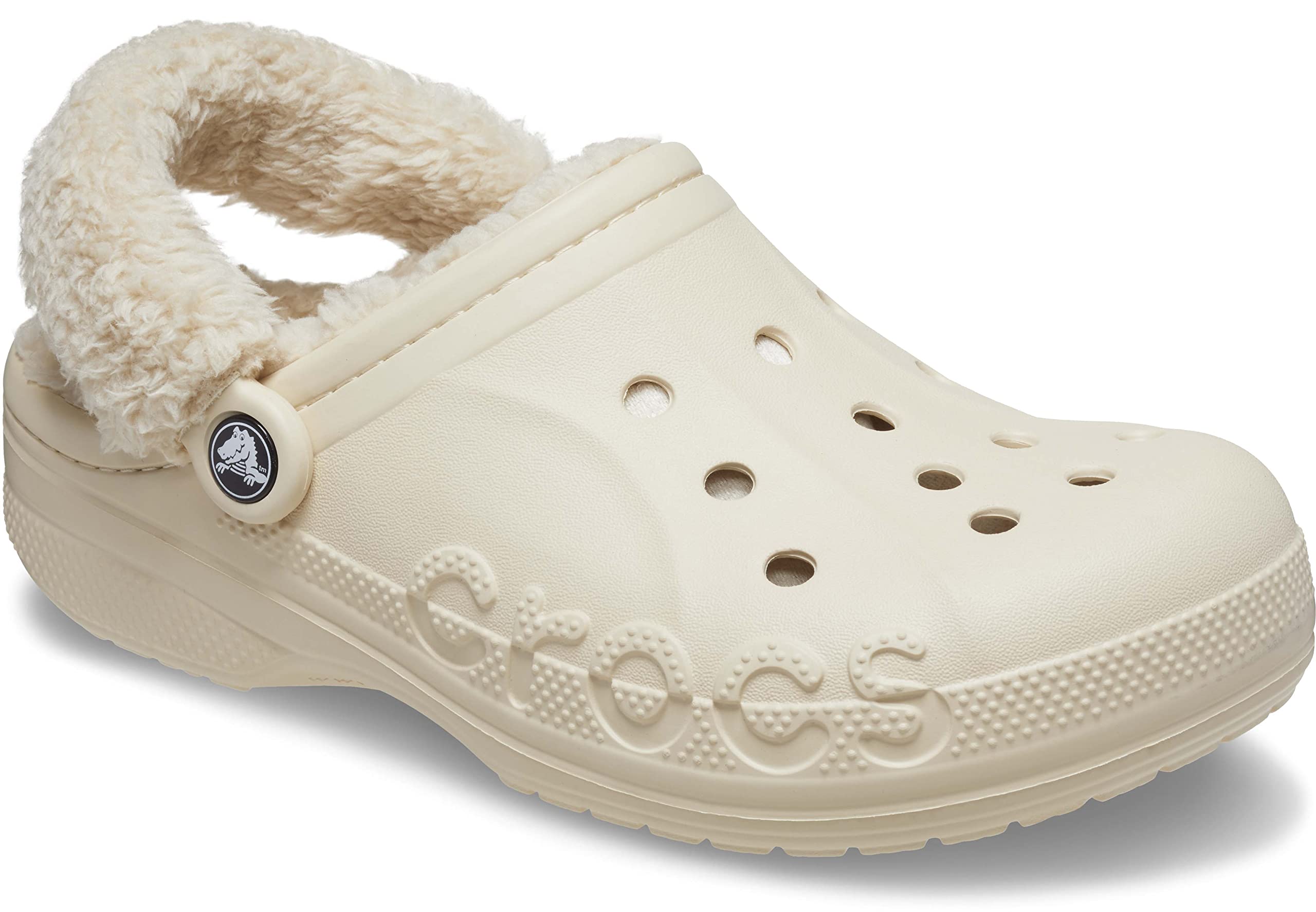 Snapklik.com : Crocs Unisex-Adult Baya Lined Fuzz Strap Clogs
