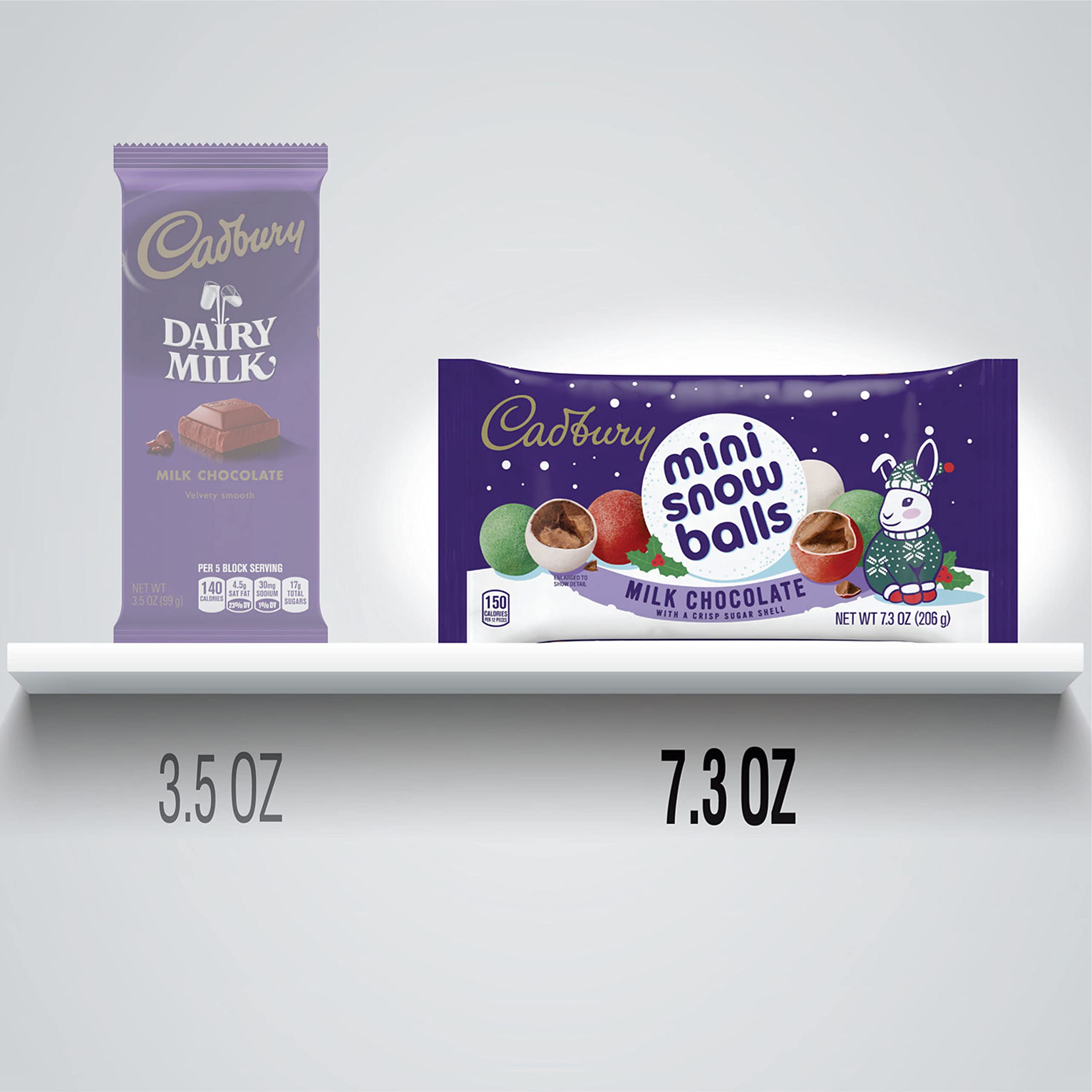 Snapklik.com : CADBURY Mini Snowballs Milk Chocolate