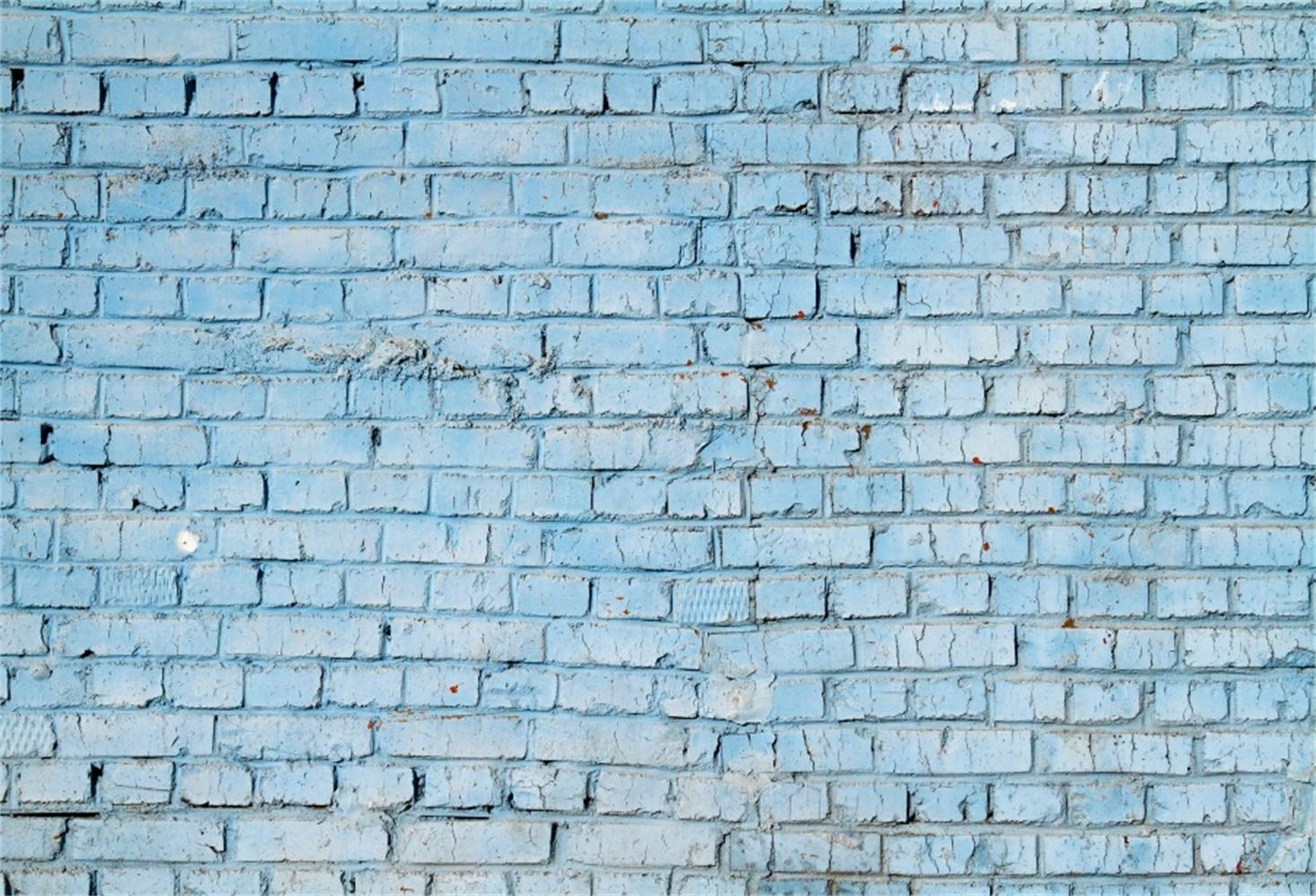 Blue Brick Grunge Background