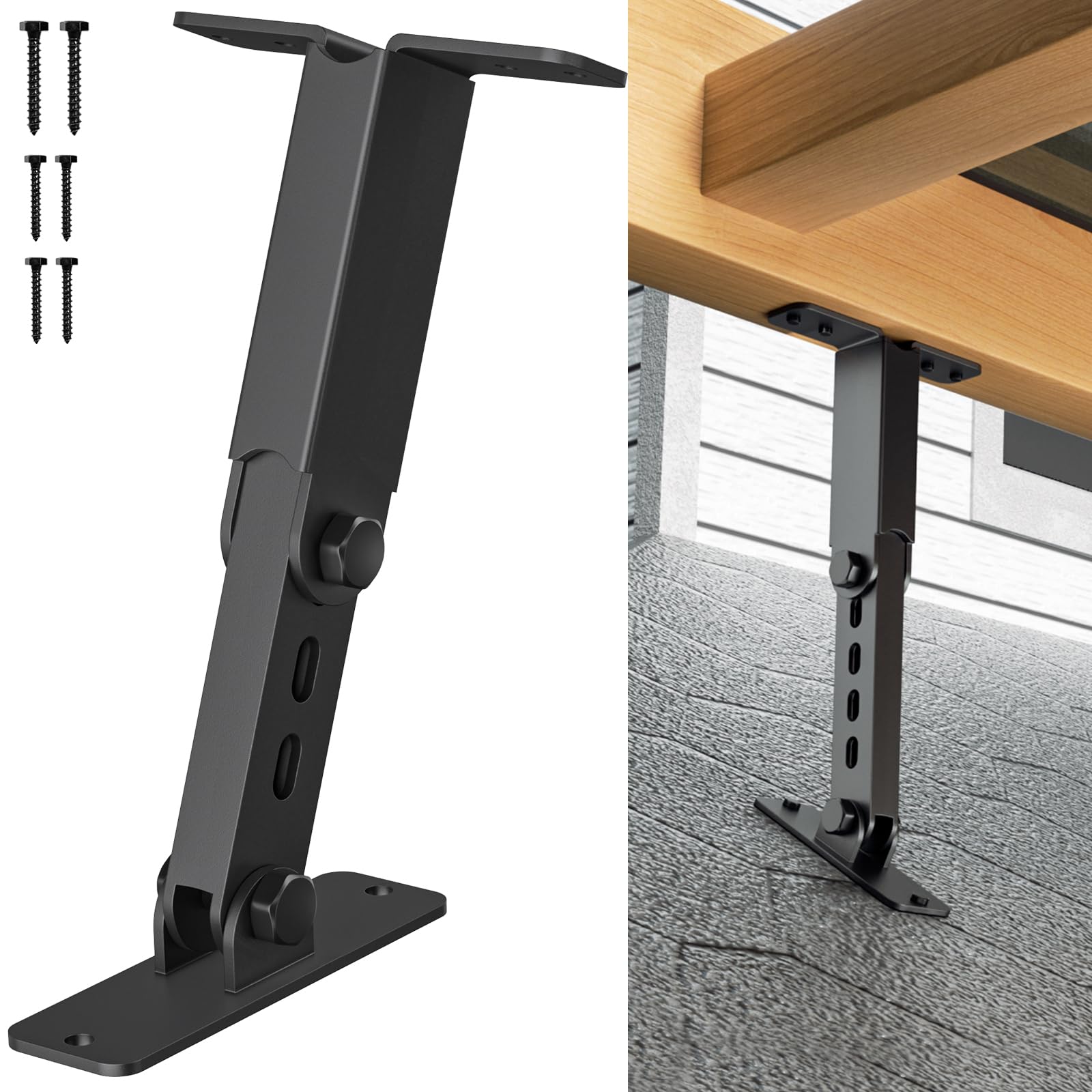 Amazon.com: Heavy Duty Roof Riser Brackets Kit, TROPTOLKY Adjustable ...