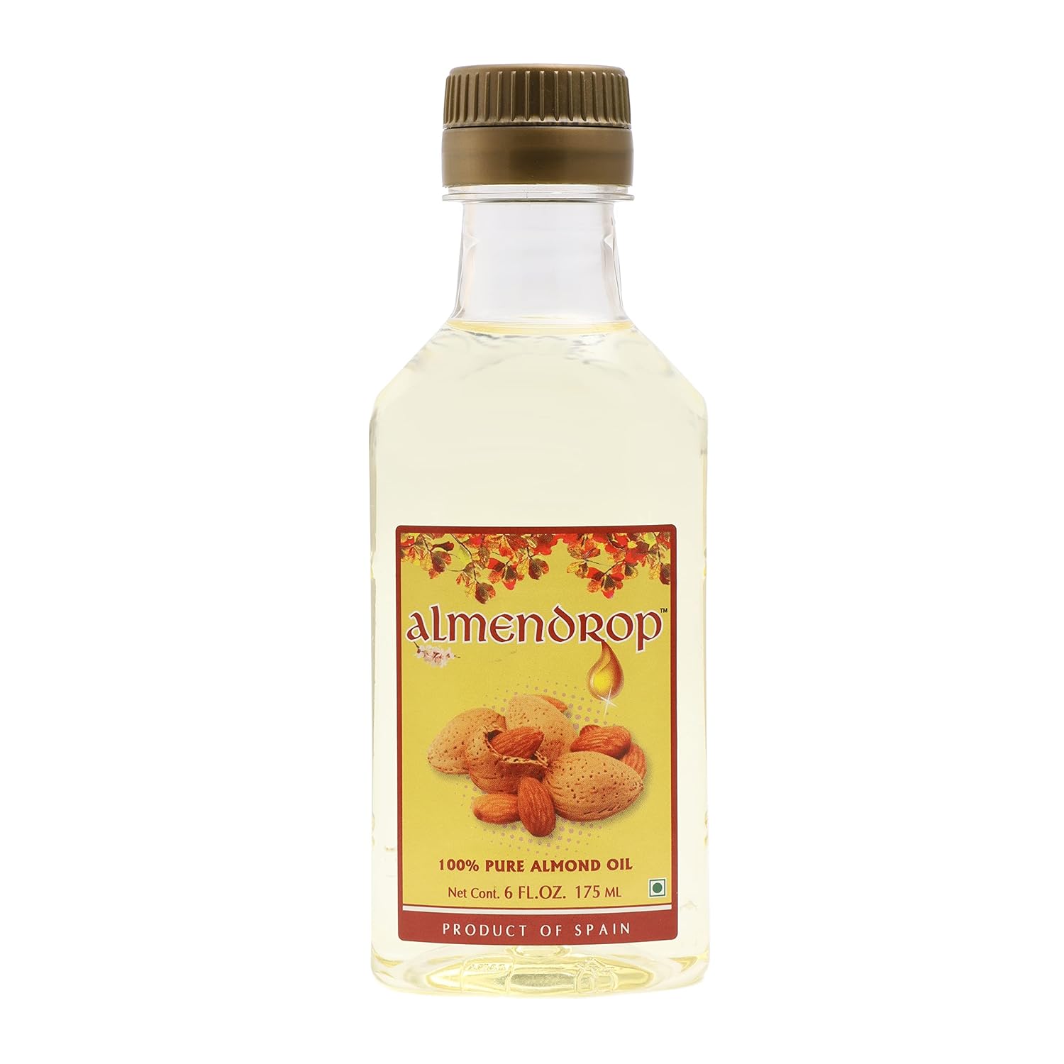 Almendrop 100% Sweet Almond Oil Packed in Spain | Rich in Vitamin-E for ...
