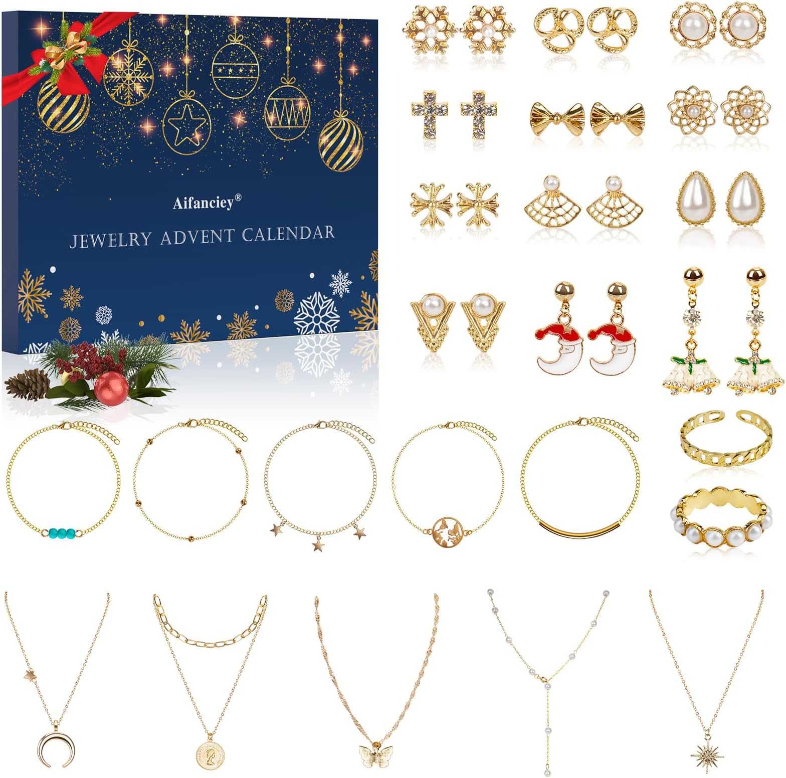 NATIONAL GEOGRAPHIC 2024 Calendrier de l'Avent Gemmes - 24 gemmes à ...