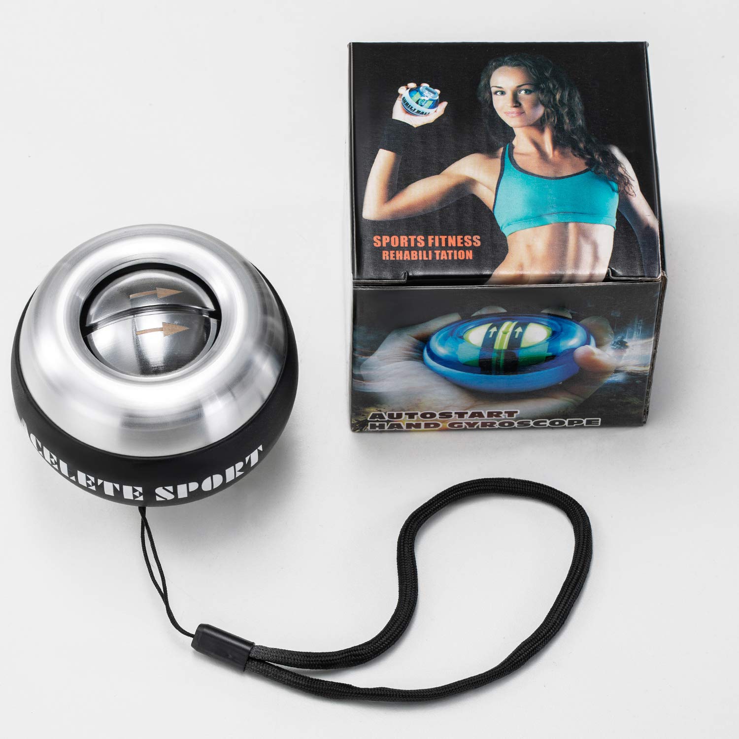 Snapklik.com : ACELETE Auto-Start 2.0 Gyro Ball Wrist Exerciser ...
