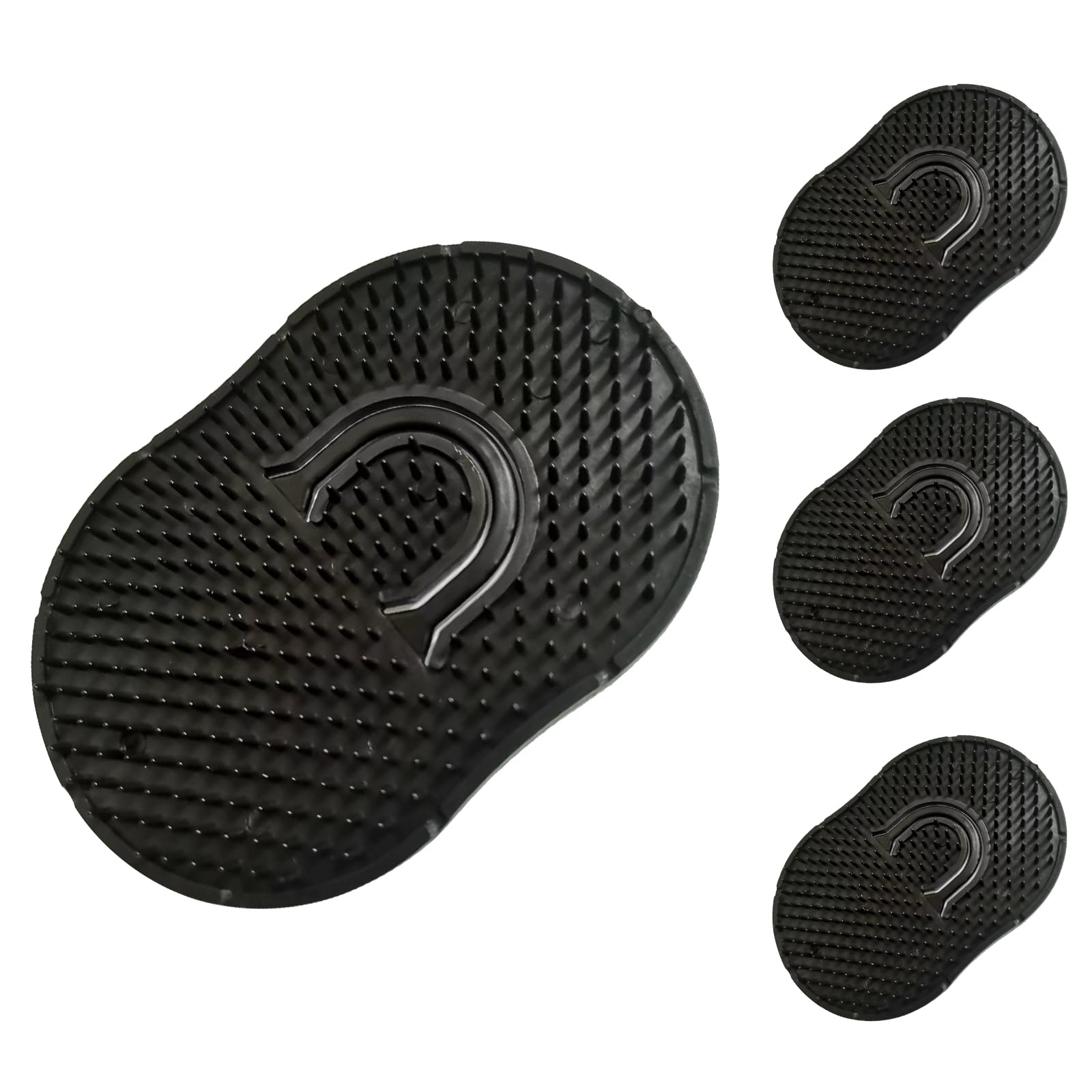 Amazon.com : Soft 'N Style 4 Packs Pocket Comb Hand Comb Palm Comb ...