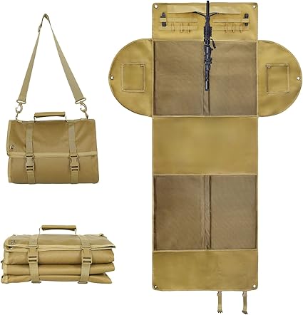 Amazon.com : Shooting Mats Prone Padded with Side Flaps–1000D Nylon ...