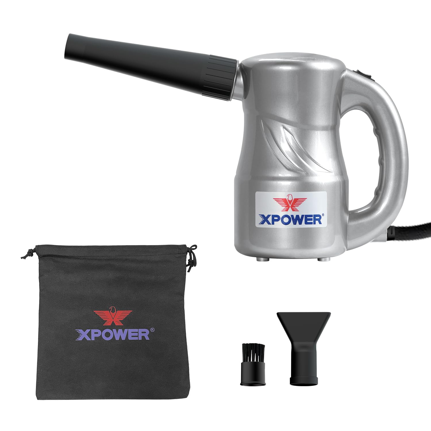 XPOWER Cyber Duster Electric Air Duster for Dusting Drying Inflating ...