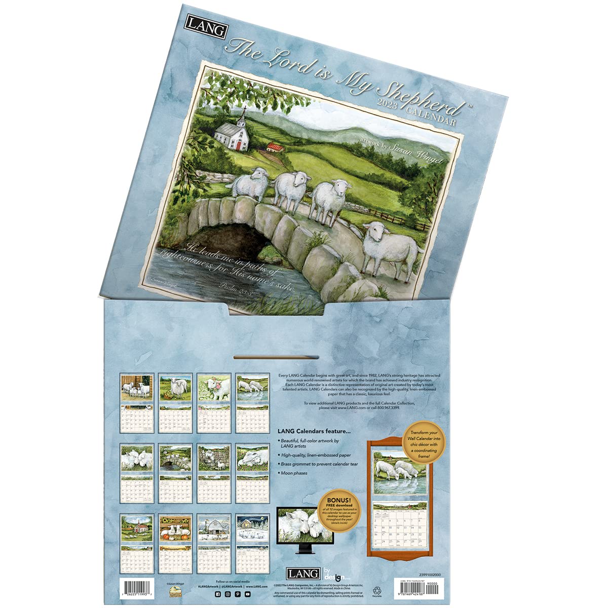 Lang Calendars Wallpaper Amazon.com: LANG HERB GARDEN 2023 WALL
