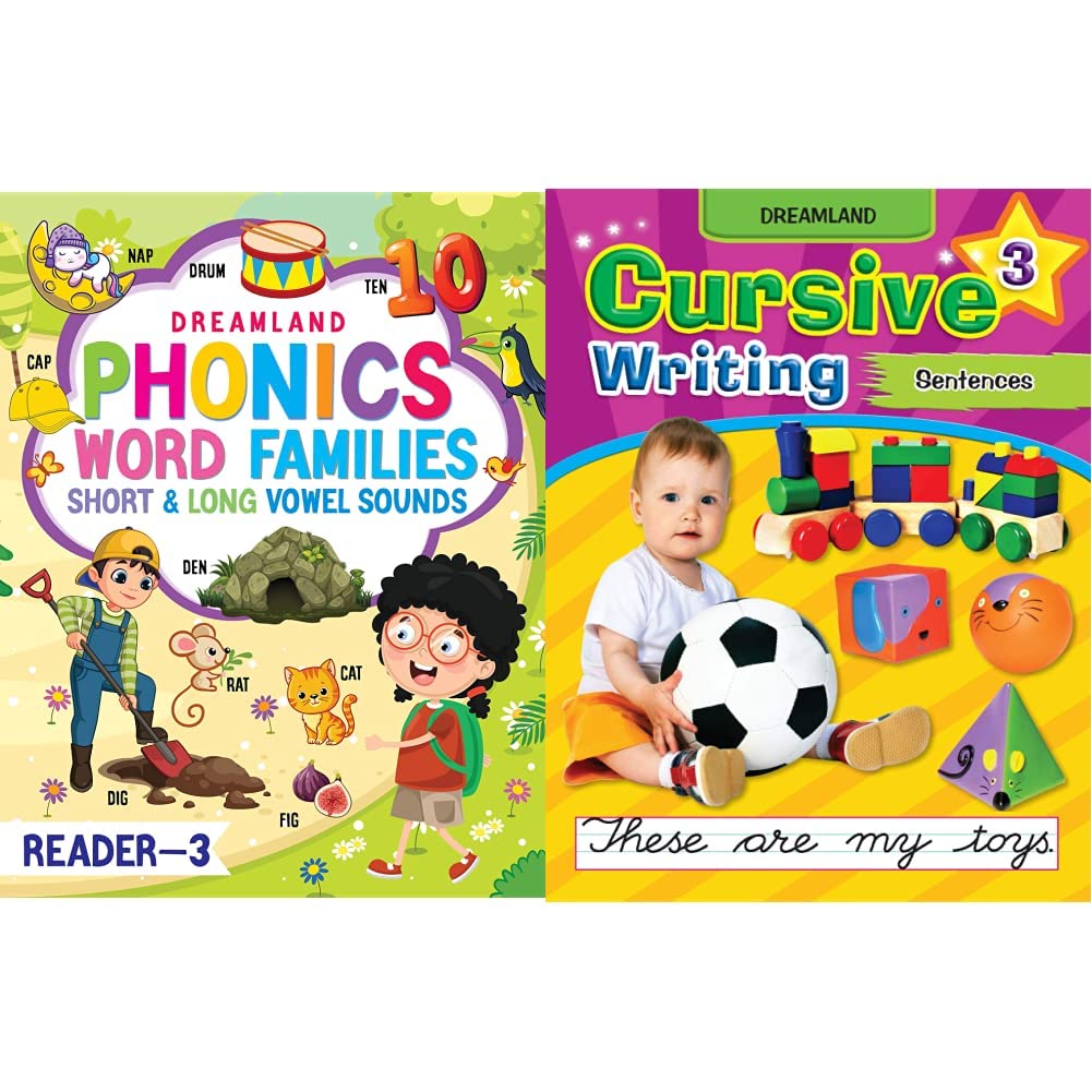 Buy Phonics Reader Book 3 for Children Age 3 -10 Years - Word Families ...
