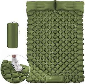 ZGJF Colchoneta Inflable para Dormir, Colchoneta para Dormir Acampar, Colchoneta Impermeable ...