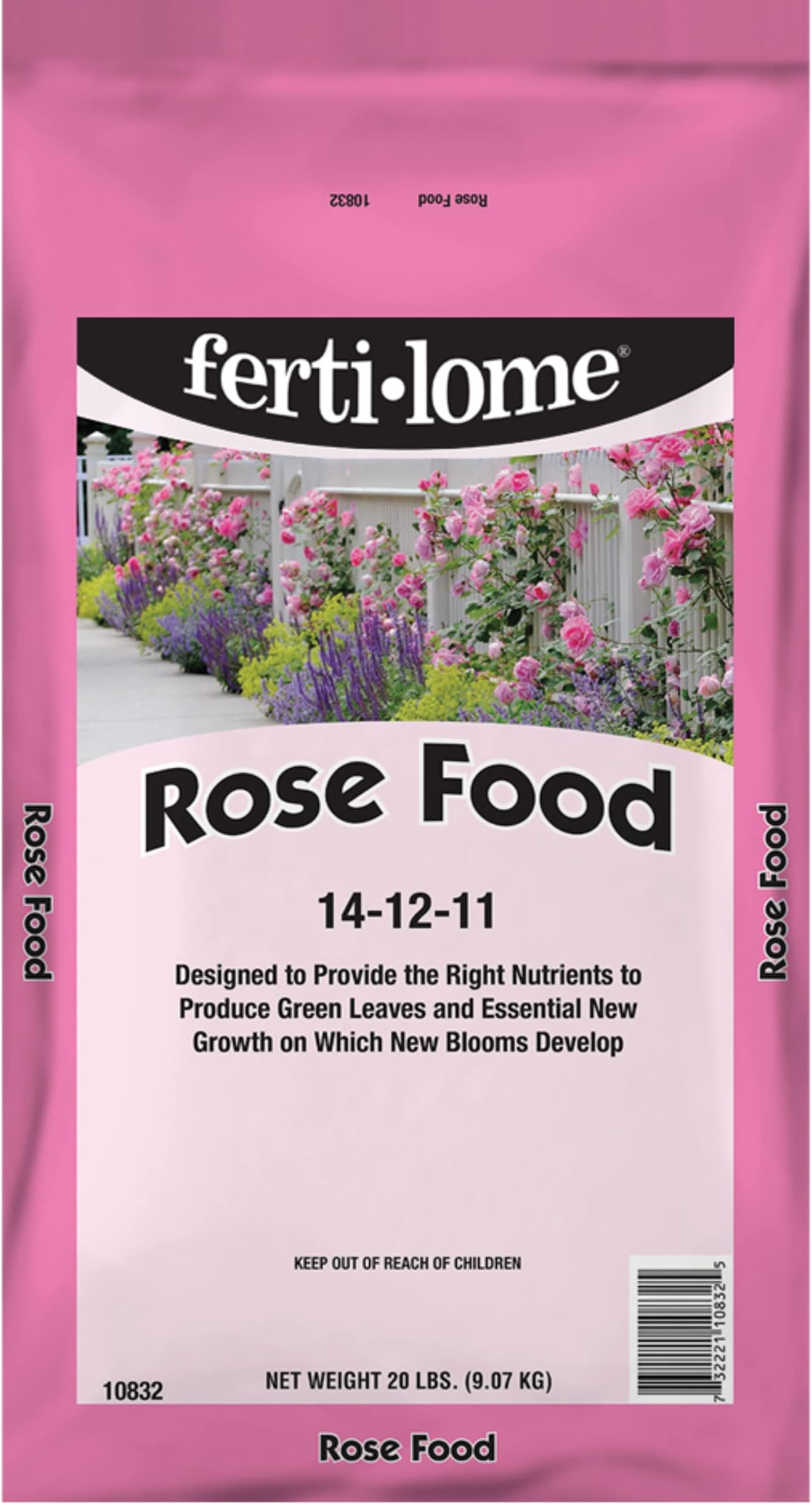 Amazon.com : Fertilome (12845) Rose and Flower Food Plus Systemic 14-12 ...