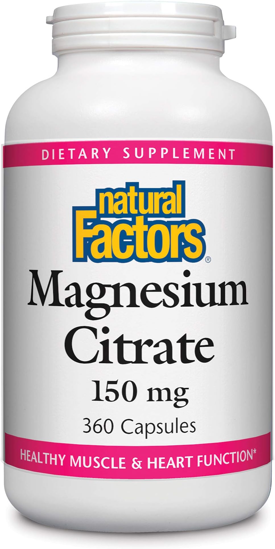 Amazon.com: Webber Naturals Magnesium Citrate 150 mg, 250 Capsules ...