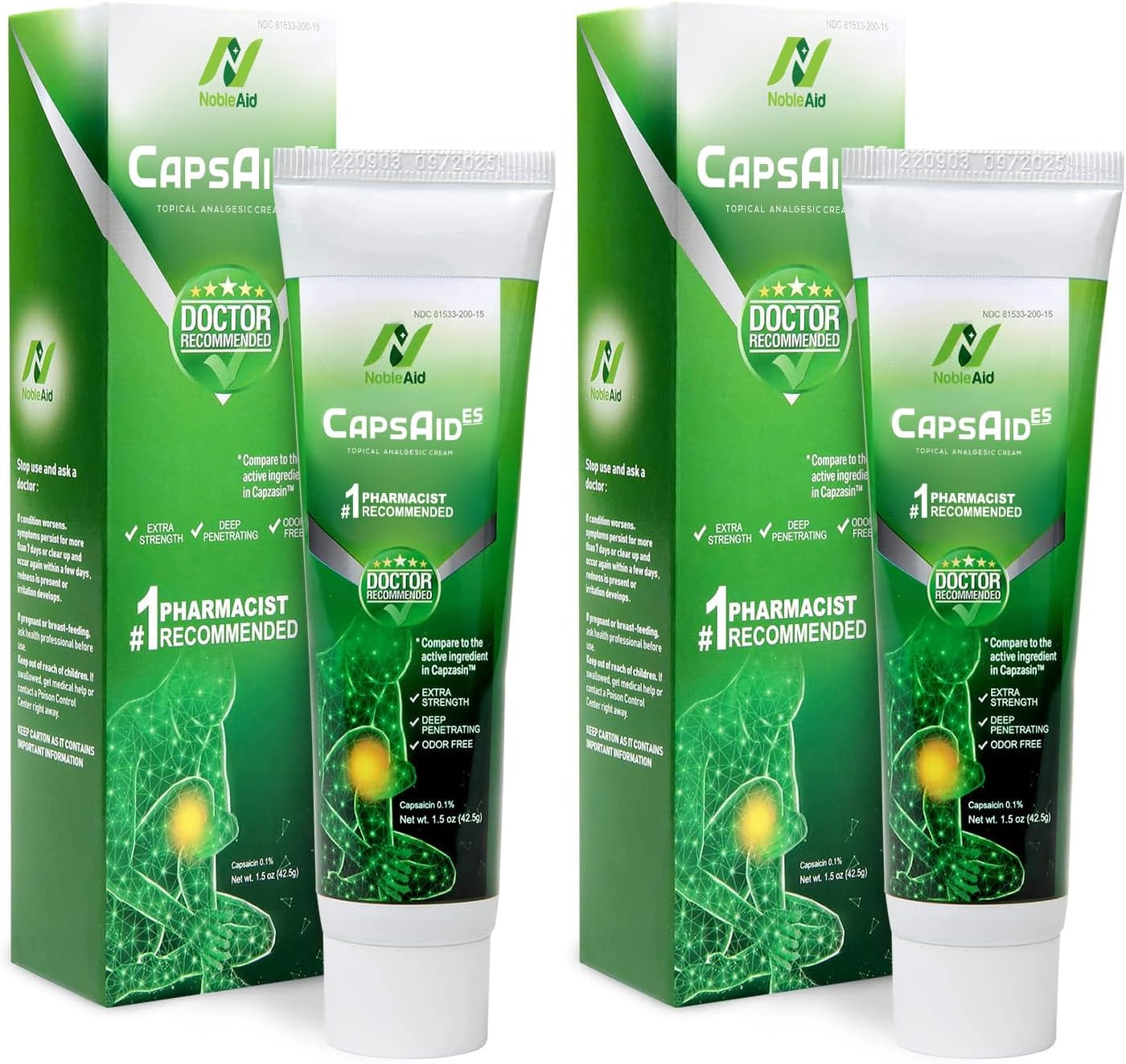 Amazon.com: Capzasin HP Arthritis Pain Relief Creme - 1.5 oz, Pack of 6 ...