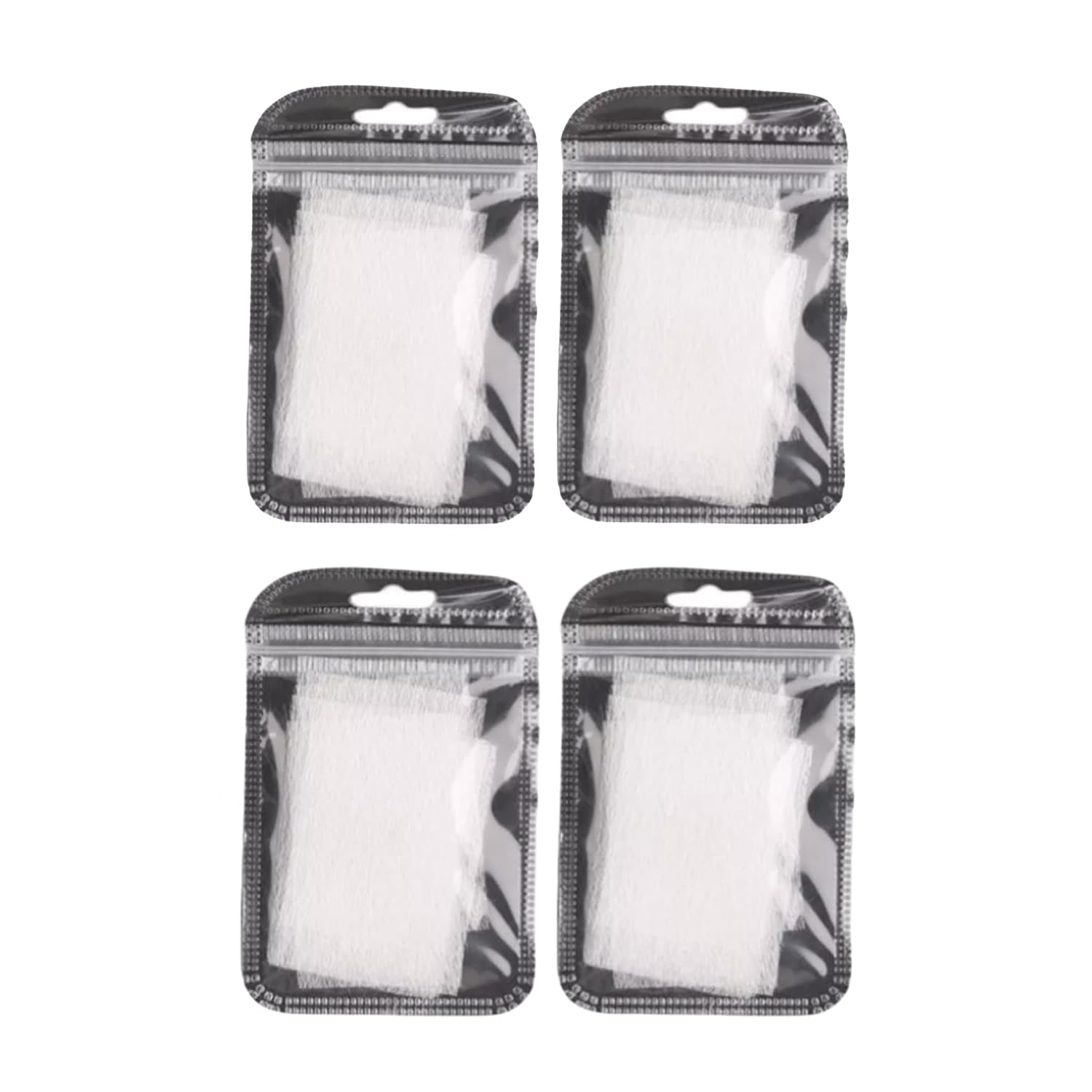 Amazon.com: 40Pcs White Nails Kit, Extended Fiber Manicure Nail ...