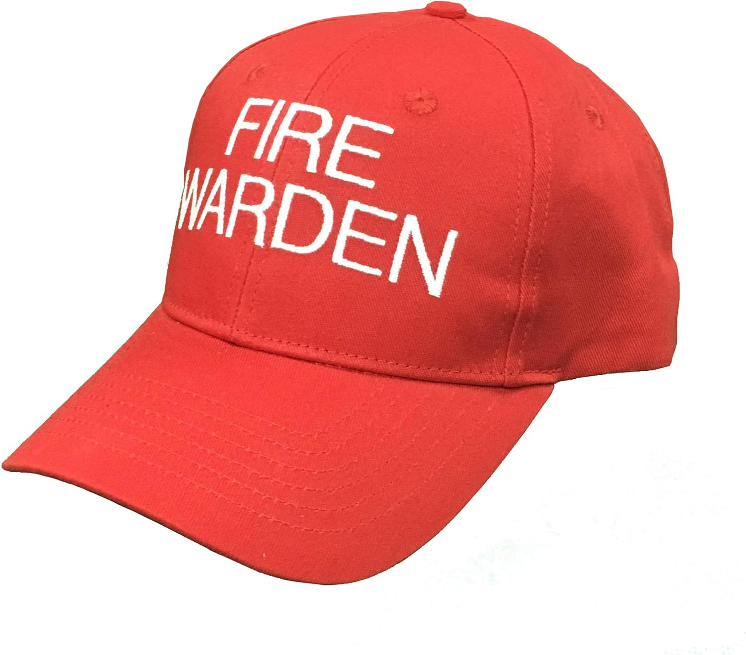 Fire Plan Strategies Fire Warden Hat - 100% Cotton, Adjustable Velcro ...