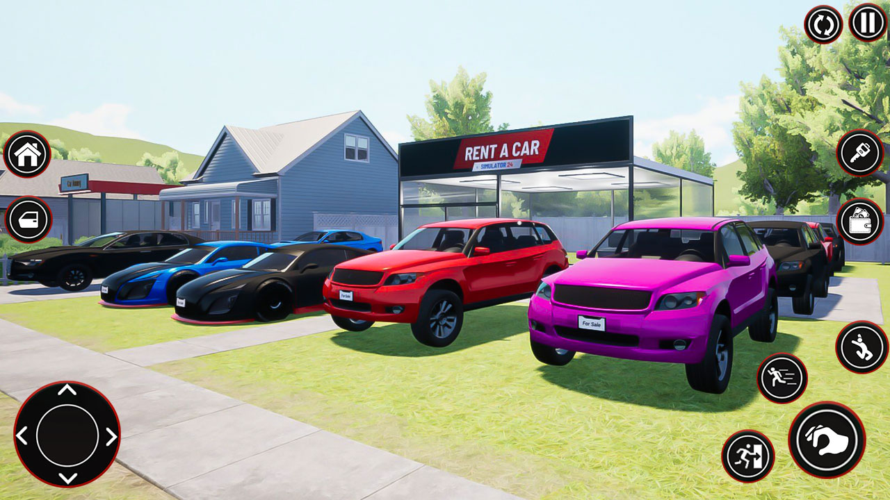 Rent A Car Business Game Simulator 3D: Luxury Cars Driving And Renting ...