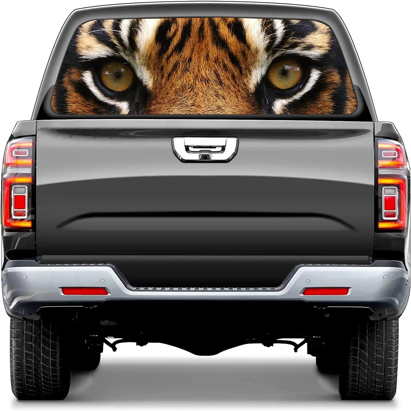 Amazon.com - Pickup Truck Rear Window Decal, Pickup Dormer Window Decal ...