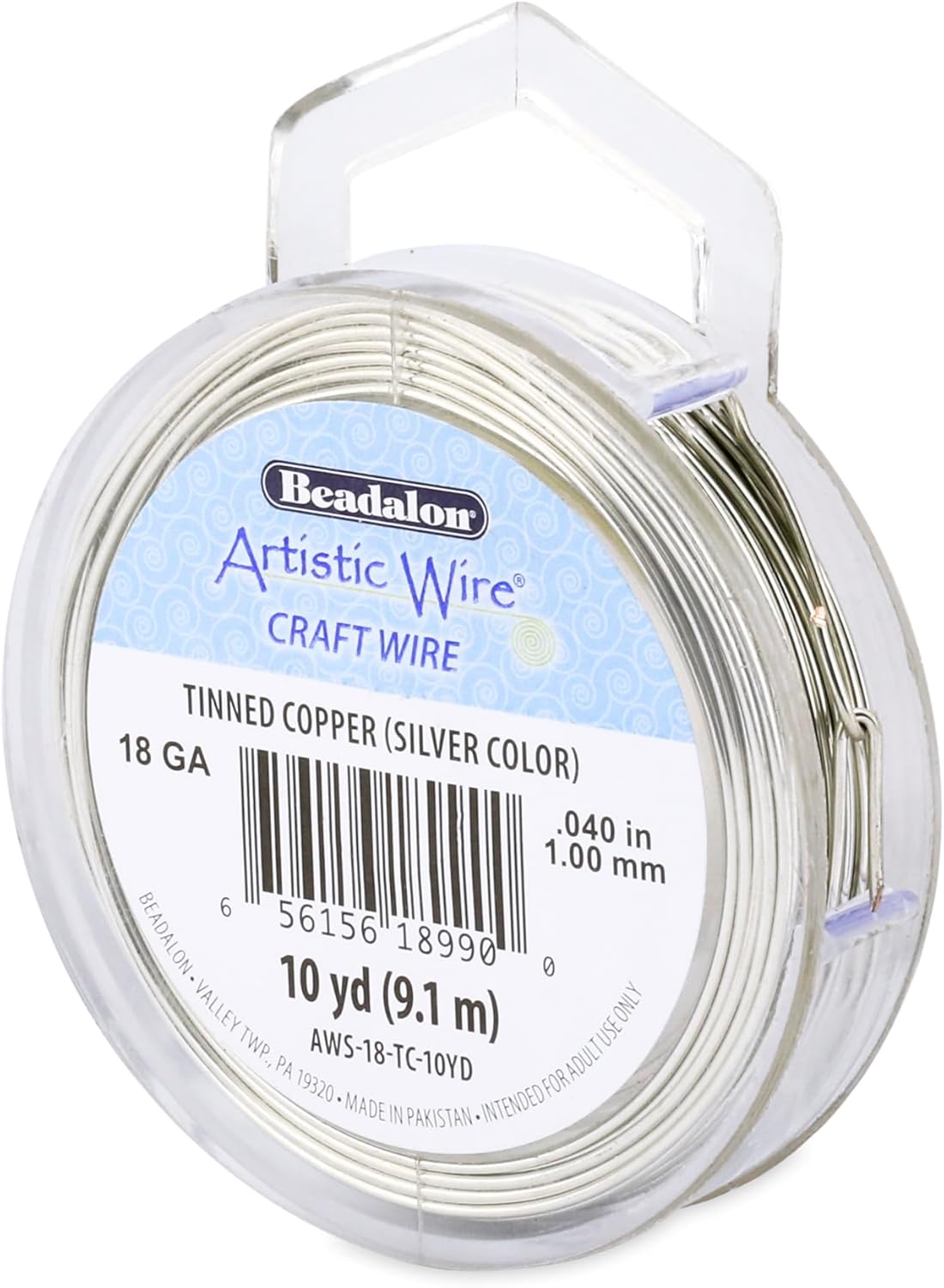 Amazon.com: Artistic Wire, 18 Gauge Tarnish Resistant Tinned Copper ...