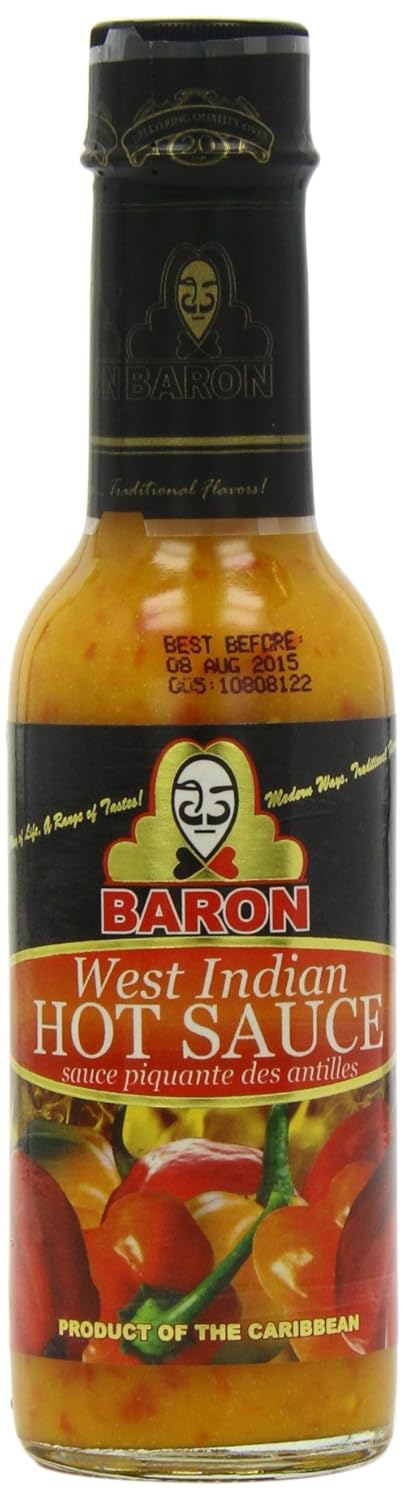 Amazon.com : Baron Wi Hot Sauce 155 g (Pack of 6) : Grocery & Gourmet Food