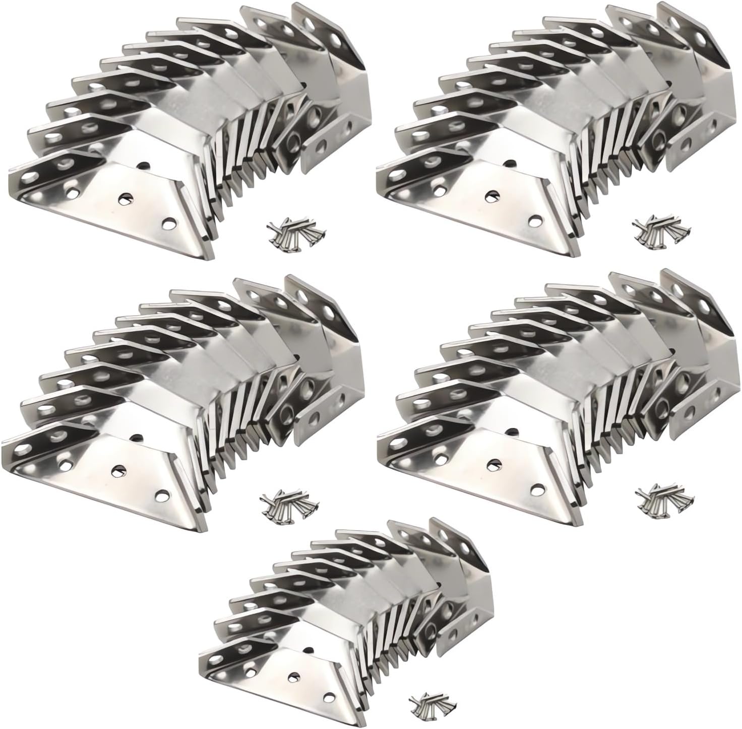 Amazon.com: Universal Stainless Steel Furniture Corner Connector ...