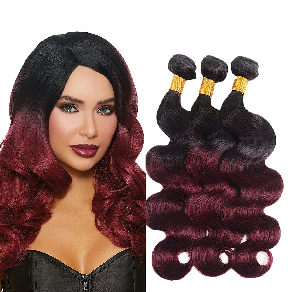 Ombre Red Weave Hairstyles