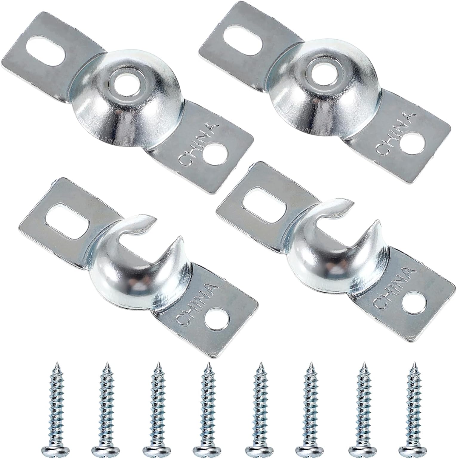 Amazon.com: Sumnacon Metal Window Shade Brackets-4PCS Roller Shade ...