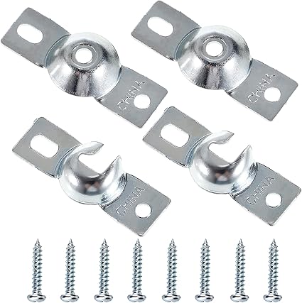 Amazon.com: Sumnacon Metal Window Shade Brackets-4PCS Roller Shade ...