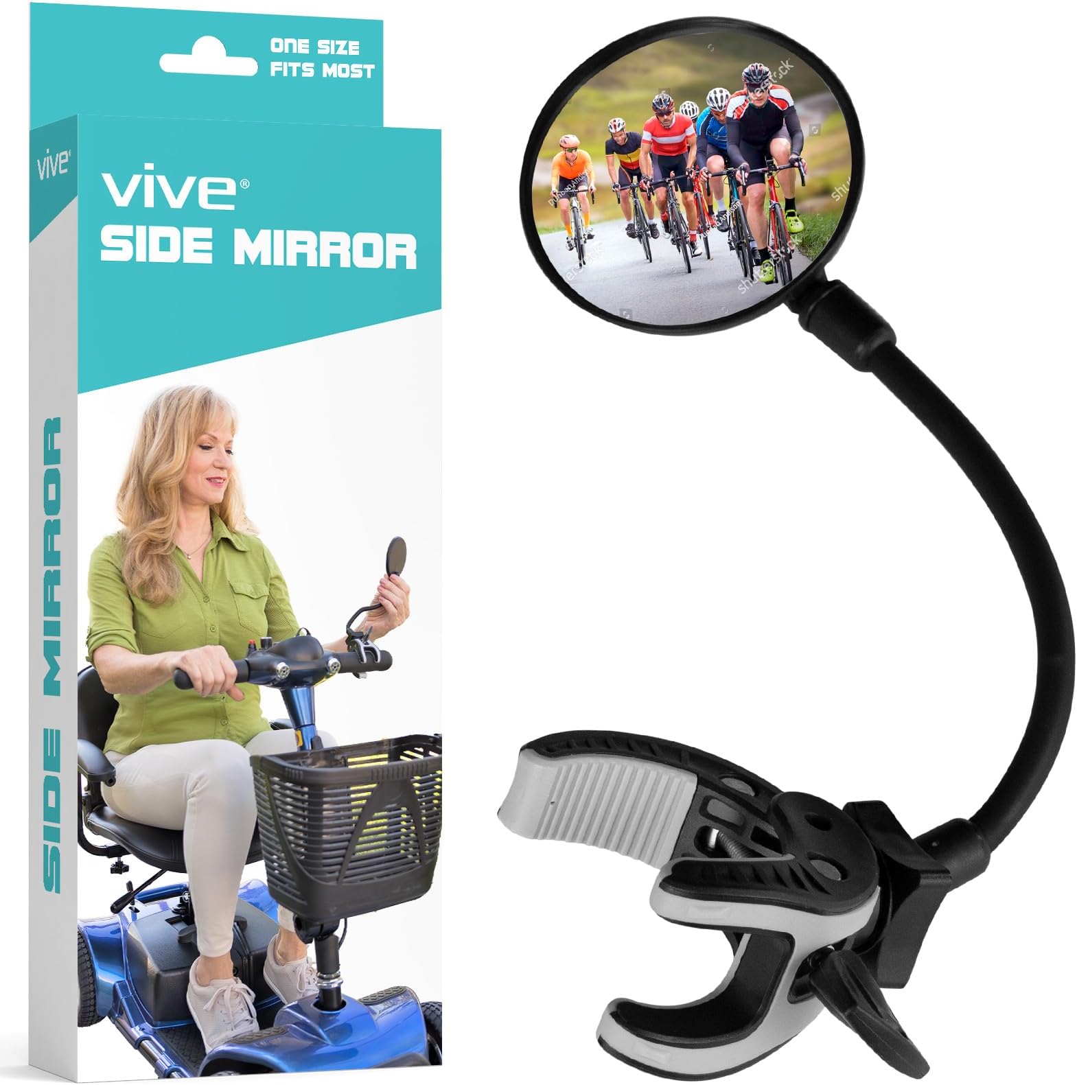 Amazon.com: Rear View Mirror Pair For Most Pride Mobility Scooters ...