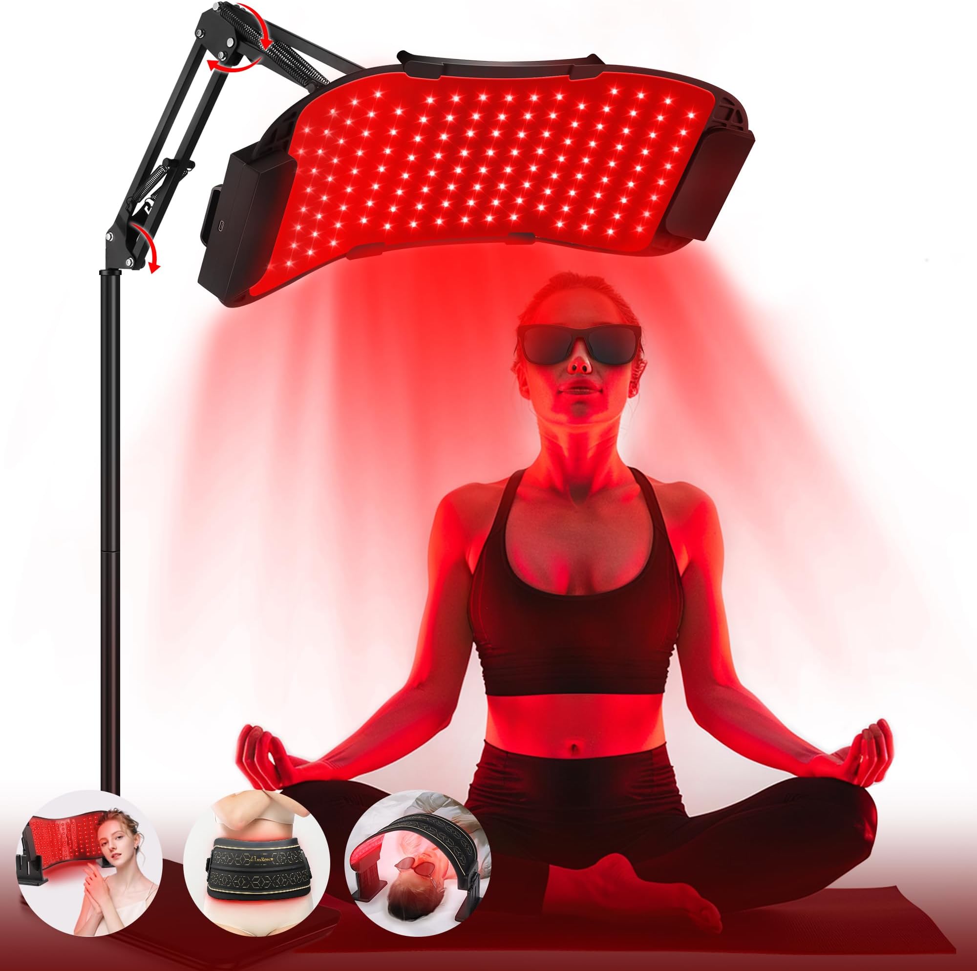 Amazon.com : LuxRenew Max Multifunction Red Light Therapy for Body and ...