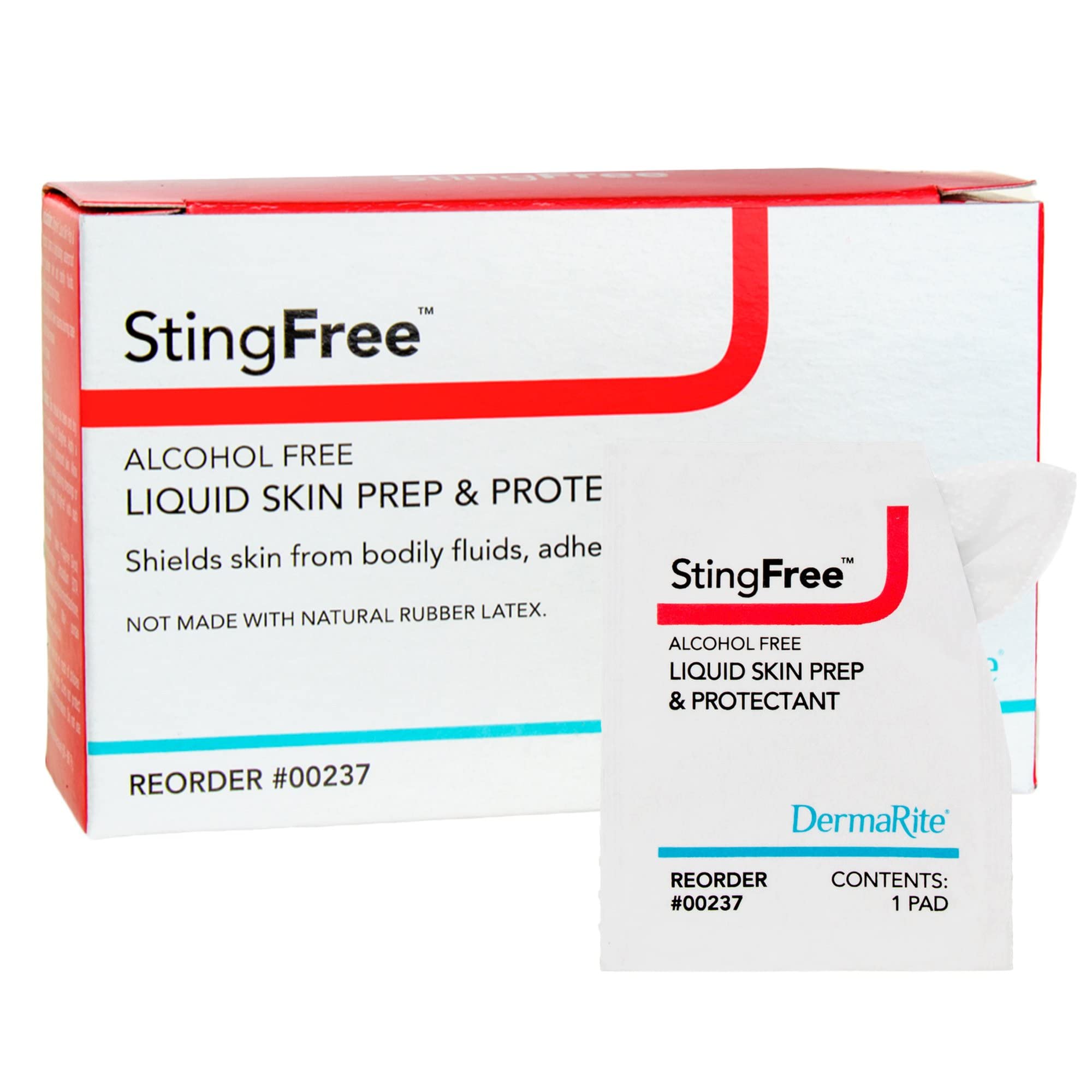 Amazon.com : DermaRite's StingFree, Liquid Skin Prep & Shield - Alcohol ...