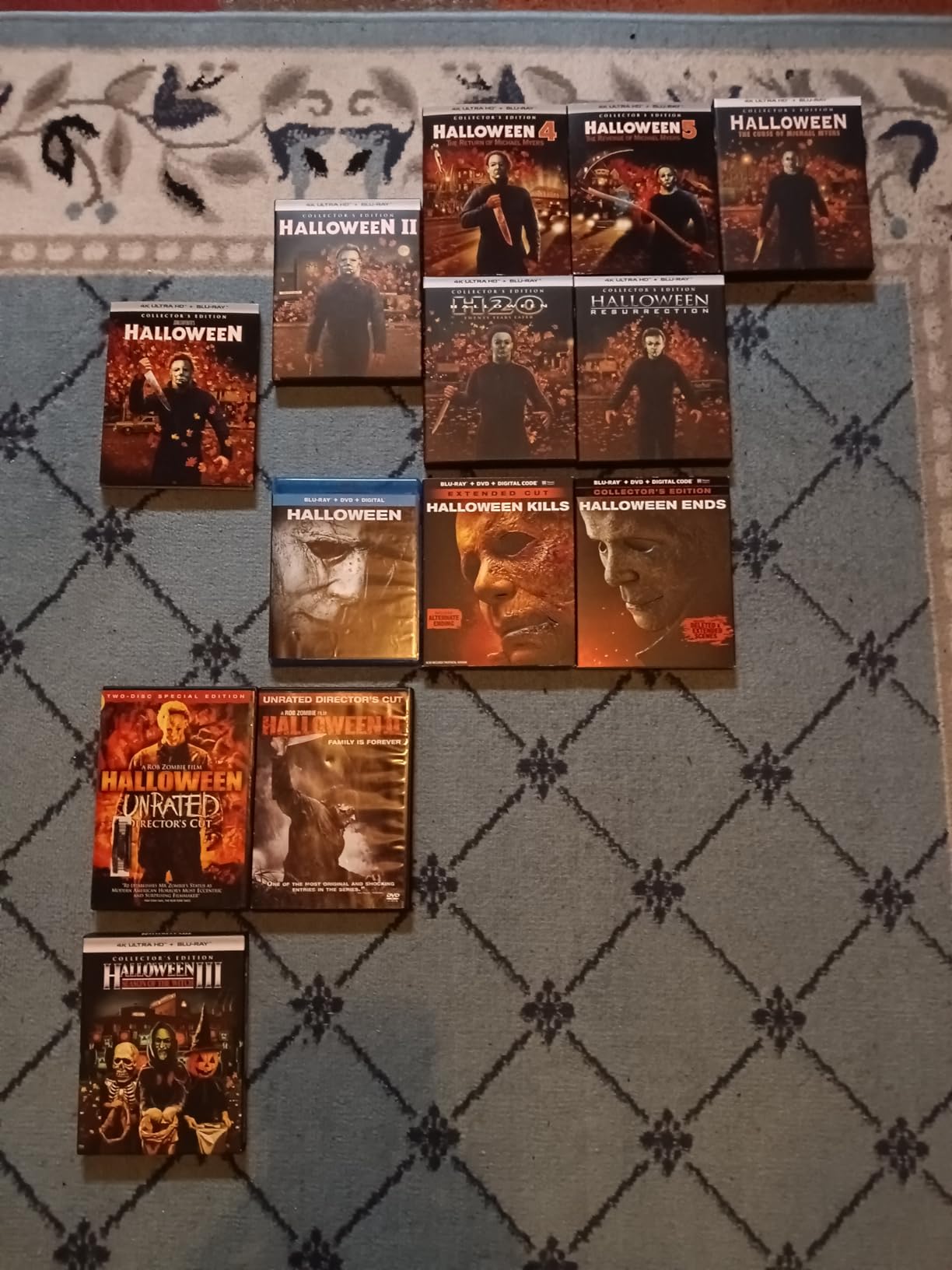 Amazon.com: The Halloween 4K Collection: 1995 - 2002 [4K UHD + Blu-ray ...