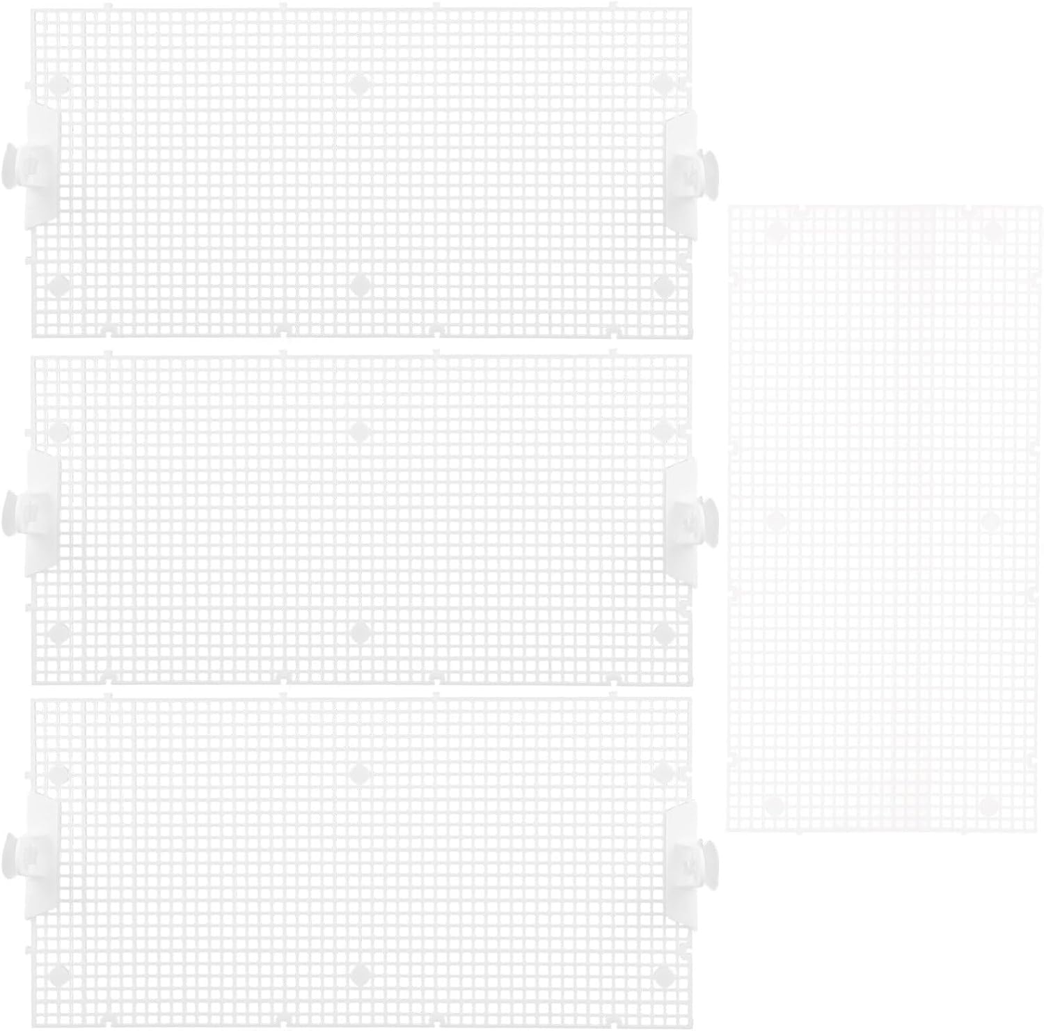 Amazon.com : Ipetboom 4pcs Fish Tank Divider Aquarium Mesh Fish ...