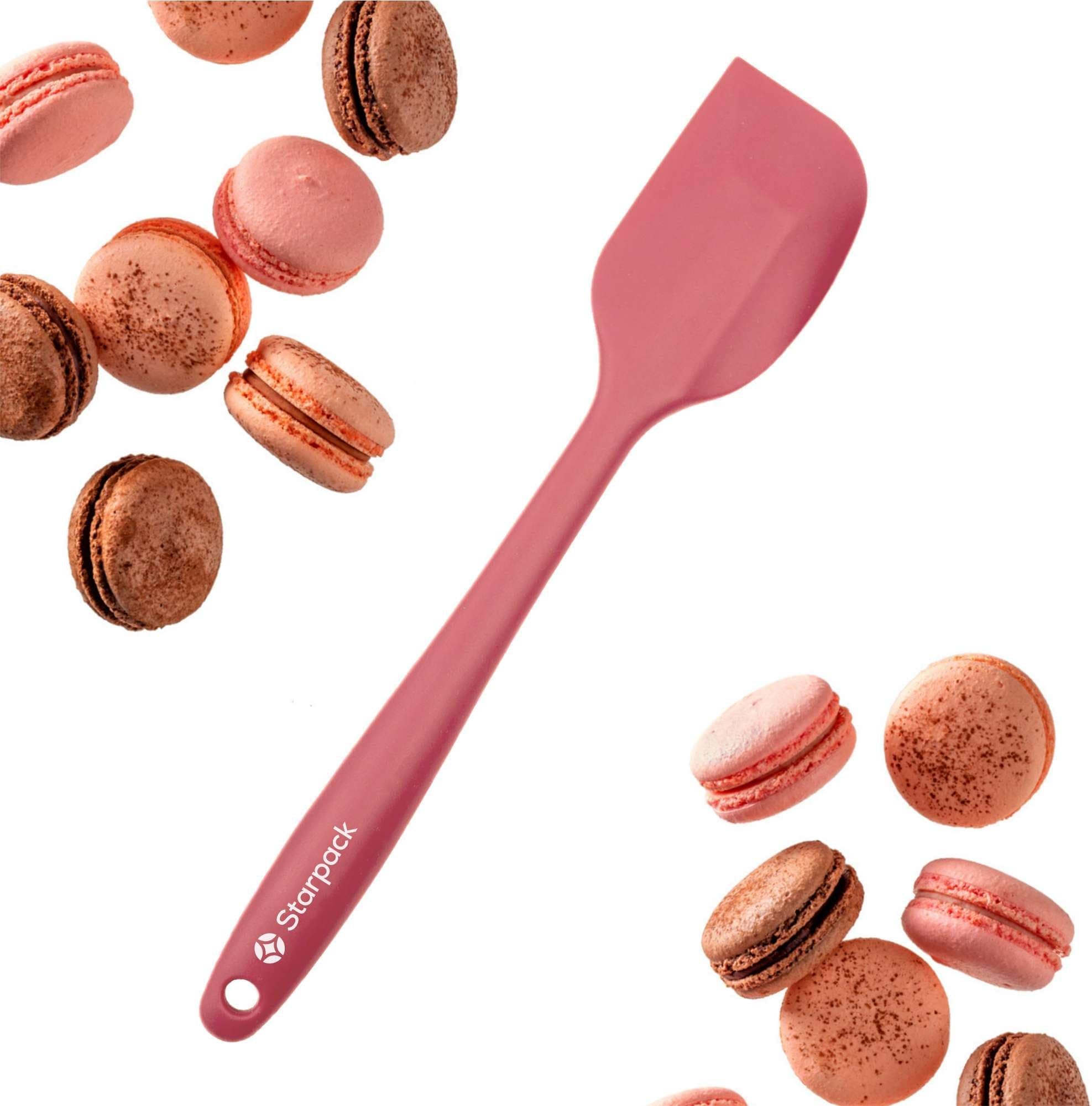 Amazon.com: ChefAide 3 Pieces Silicone Spatula Set, Food Grade Rubber ...
