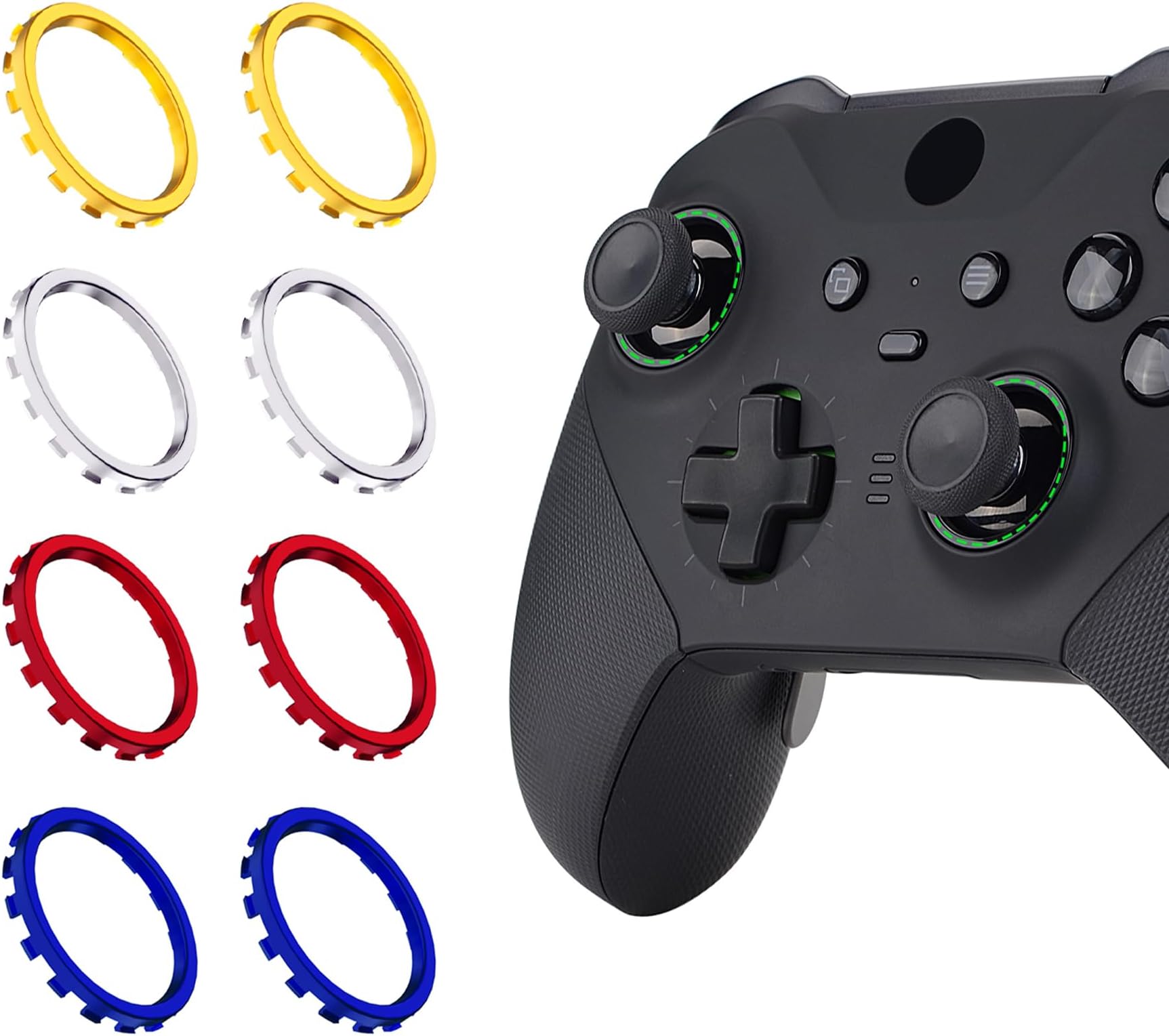 Amazon.com: eXtremeRate Accent Rings for Xbox Elite Series 2 Core ...