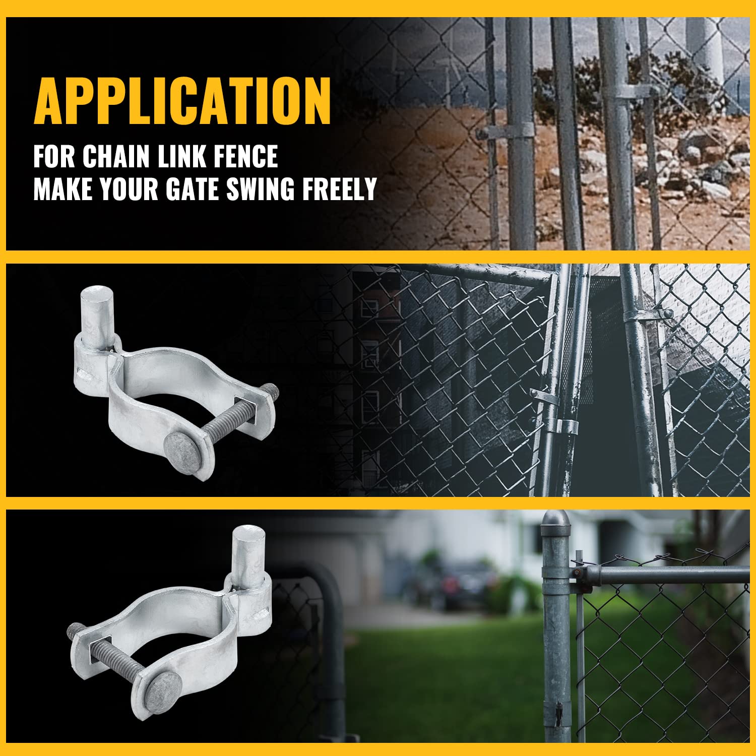 Chain Link Gate Hardware Rolling Chain Link Gate Kits | Residential