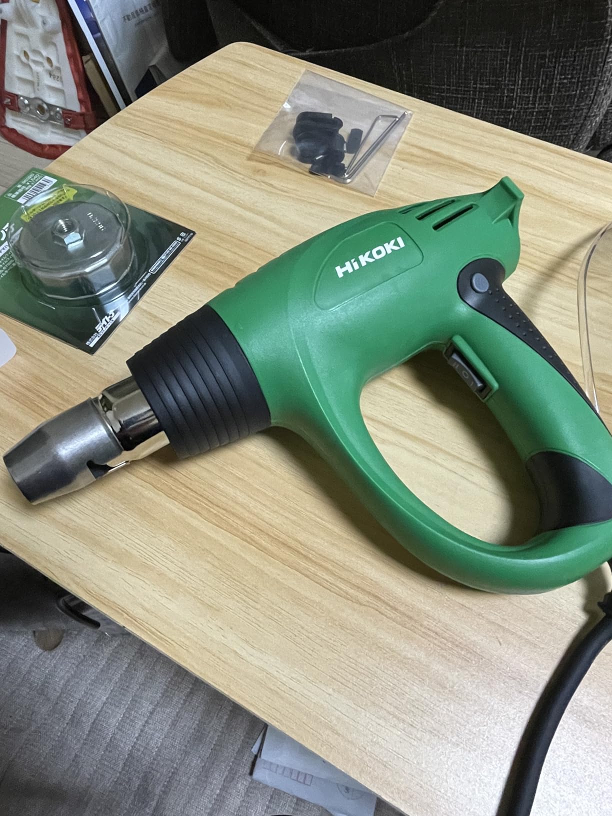 Amazon.co.jp: HiKOKI 18V Rechargeable Heat Gun RH18DA(NNP) + Starter ...