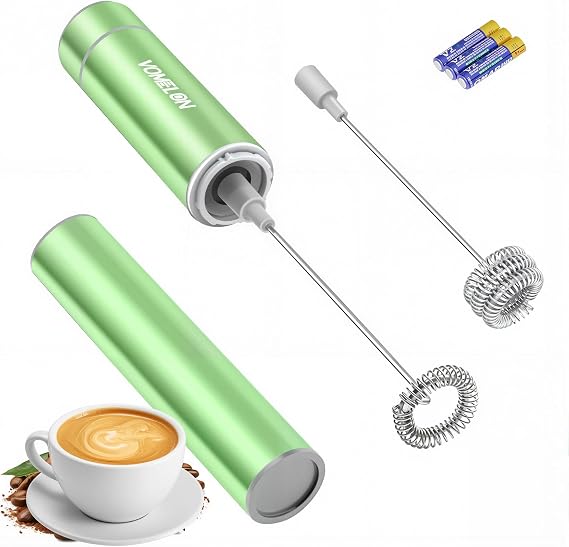 Amazon.com: Electric Milk Frother Handheld,Travel Coffee Drink Mixer ...