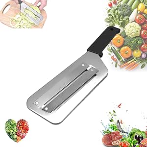 Amazon.com: Dual Blade Julienne Cutter, Stainless Steel Shredder Slicer ...