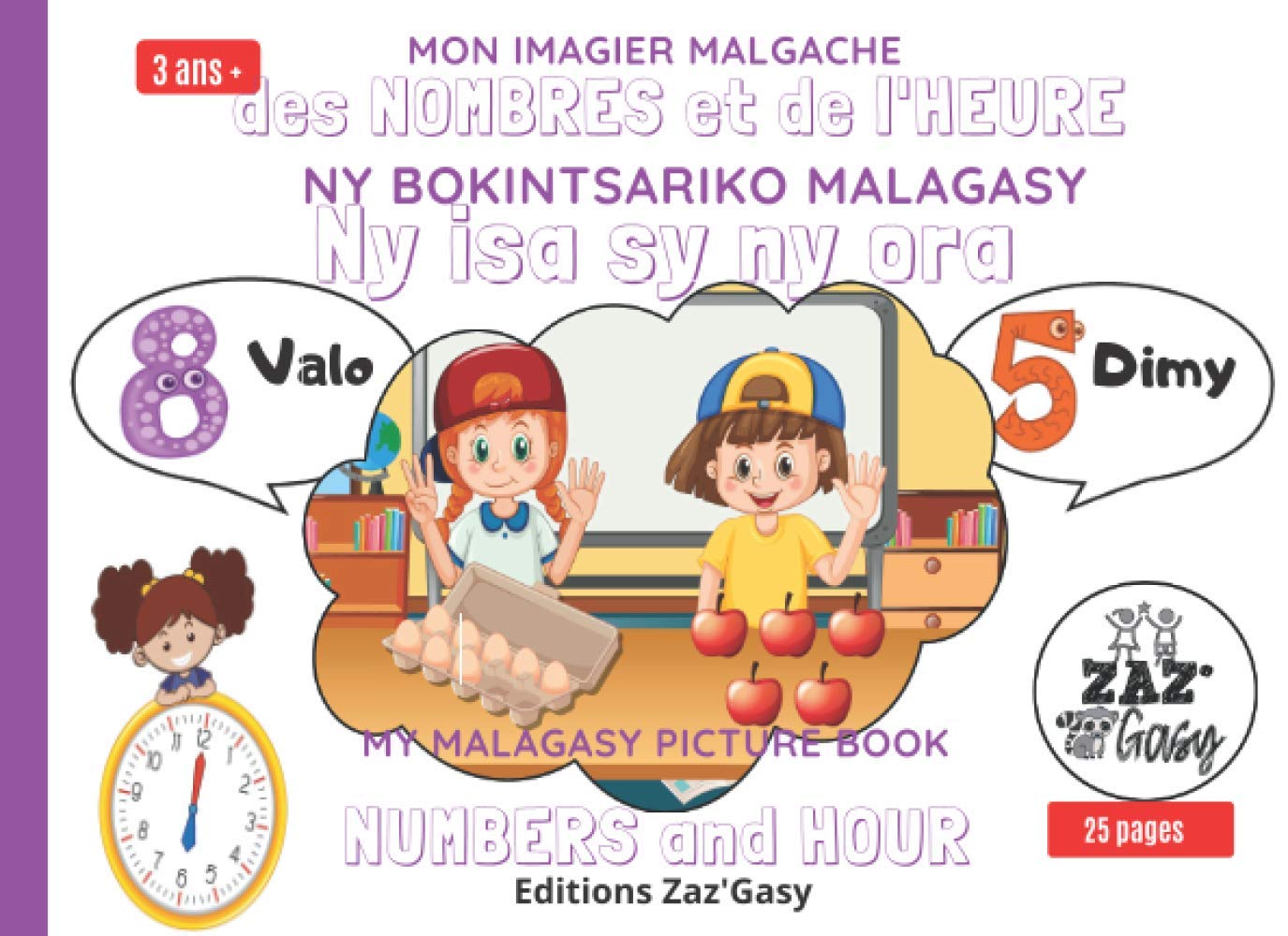 Mon Imagier Malgache Des Nombres Et De Lheure Ny Bokintsariko | Desertcart Bermuda