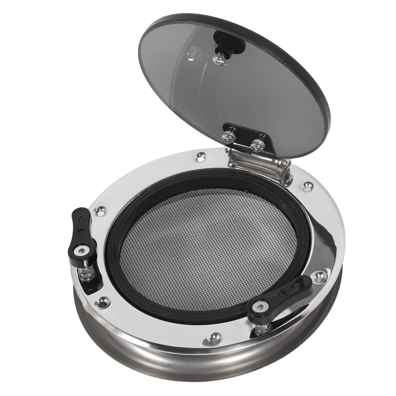 Smoked Tempered Glass Window Marine Grade Stainless Steel Porthole ...