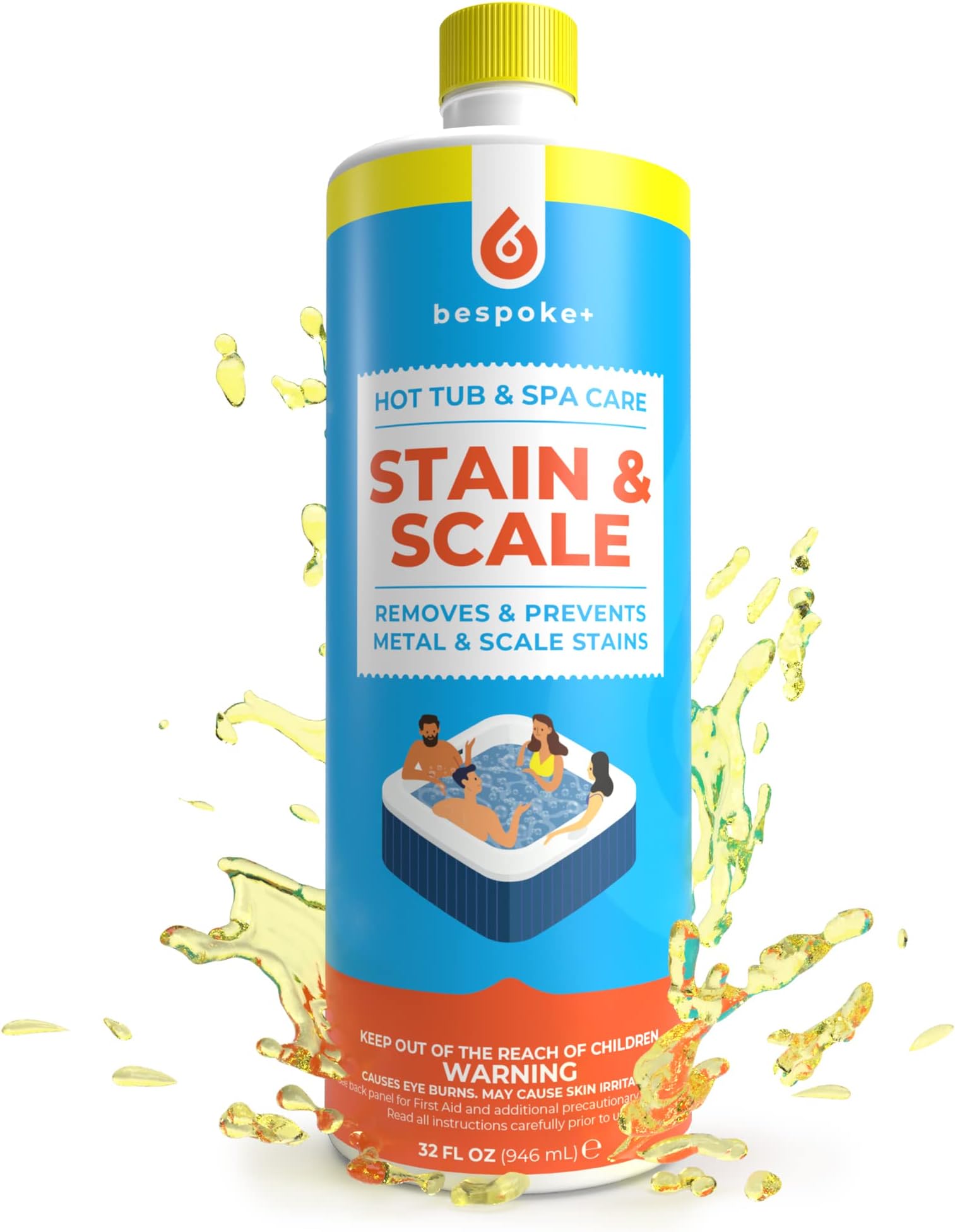 Amazon.com : Spa & Hot Tub Scale Remover - Quart - Hot Tub & Spa ...