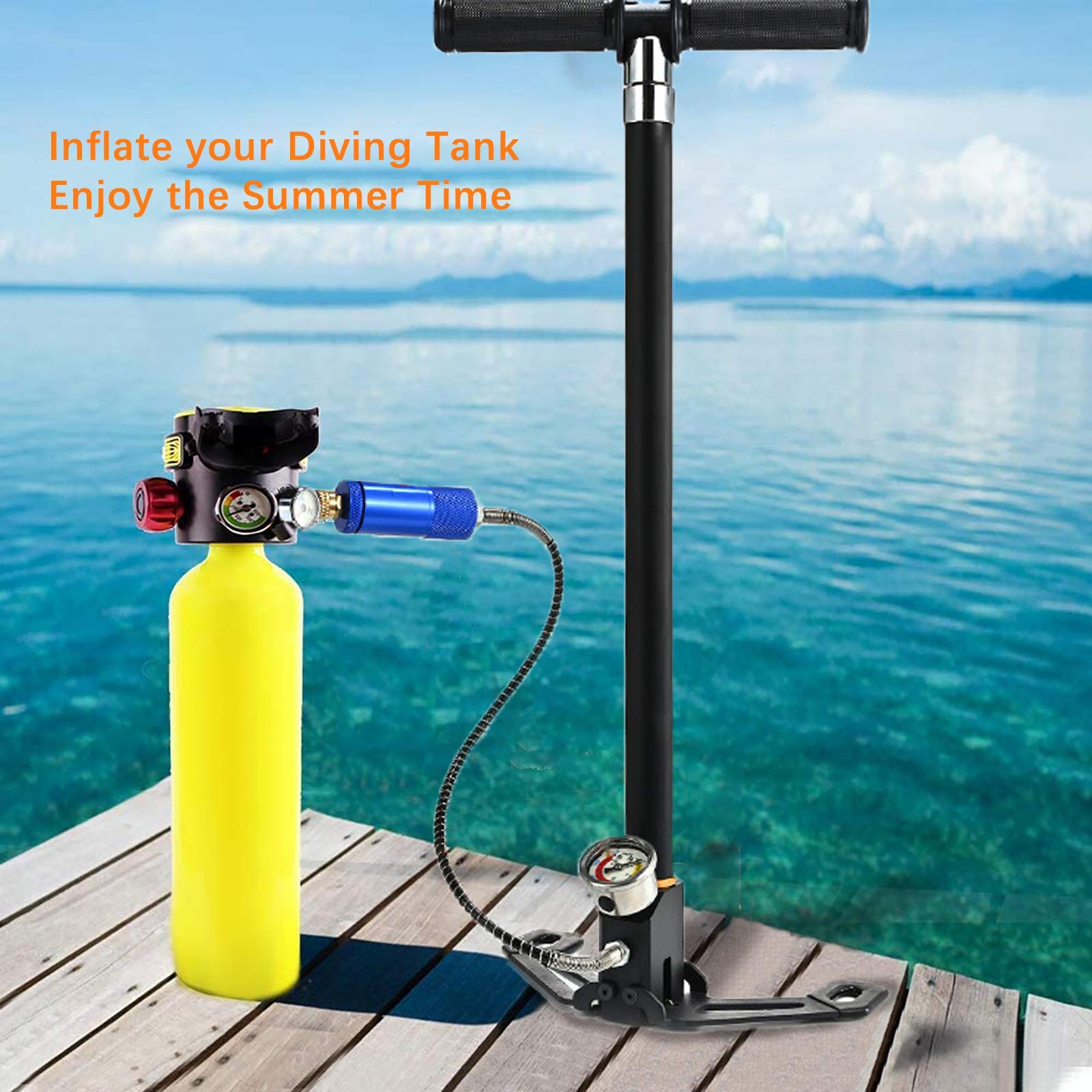 Buy AlfaView PCP Hand Pump 4 Stage High Pressure Hand Pump 6000psi High buy-alfaview-pcp-hand-pump-4-stage-high-pressure-hand-pump-6000psi-high