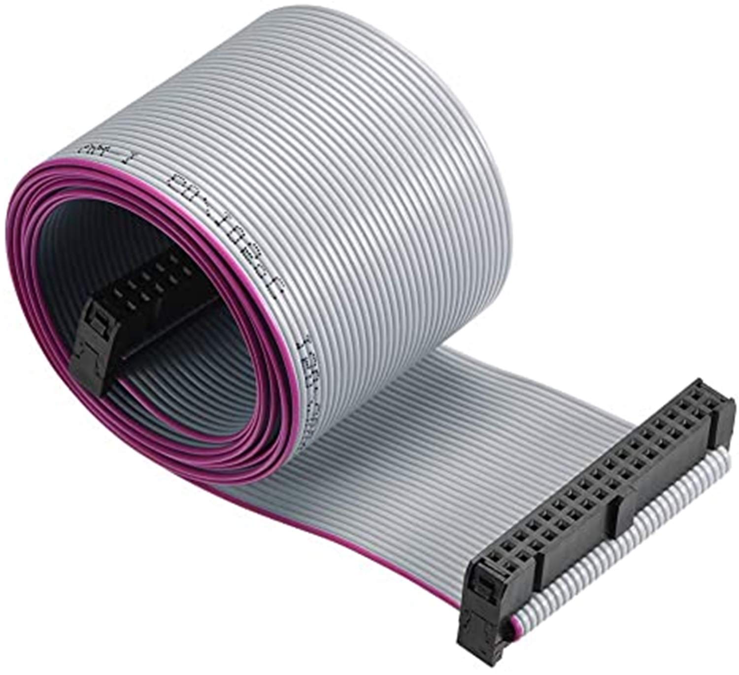 e4u 34 Pin FRC Cable With Female To Female 2.54mm Pitch Connector 24 ...