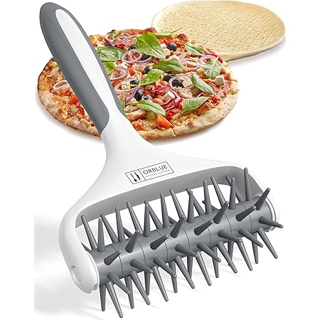 Amazon.com: Handle Roller Docker Stainless Steel Pizza Dough Docker For ...