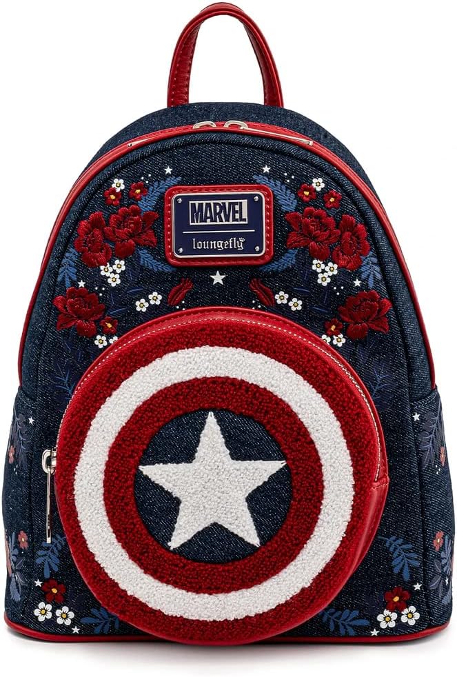 Amazon.com | Loungefly x Marvel Iron Man Light Up Mini Backpack ...