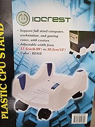 Amazon.com: IO Crest Plastic Computer Floor Stand for ATX Case with ...